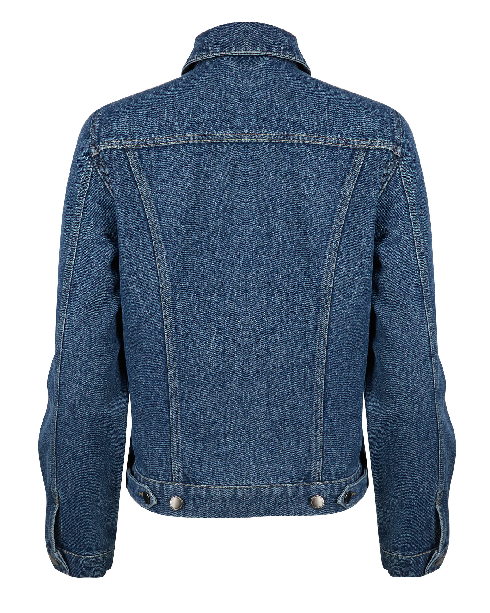 Denim Blue Long Sleeve Jacket | Oliver Bonas