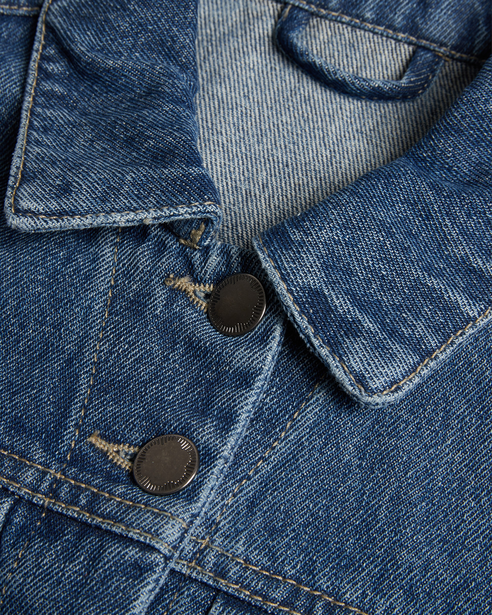 Denim Blue Long Sleeve Jacket | Oliver Bonas