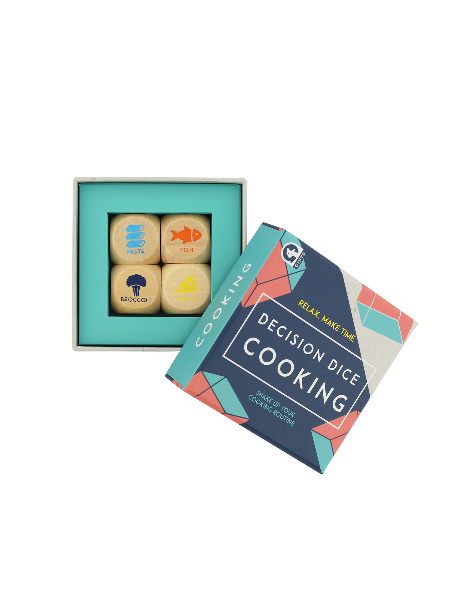 Wooden Cooking Decision Dice | Oliver Bonas
