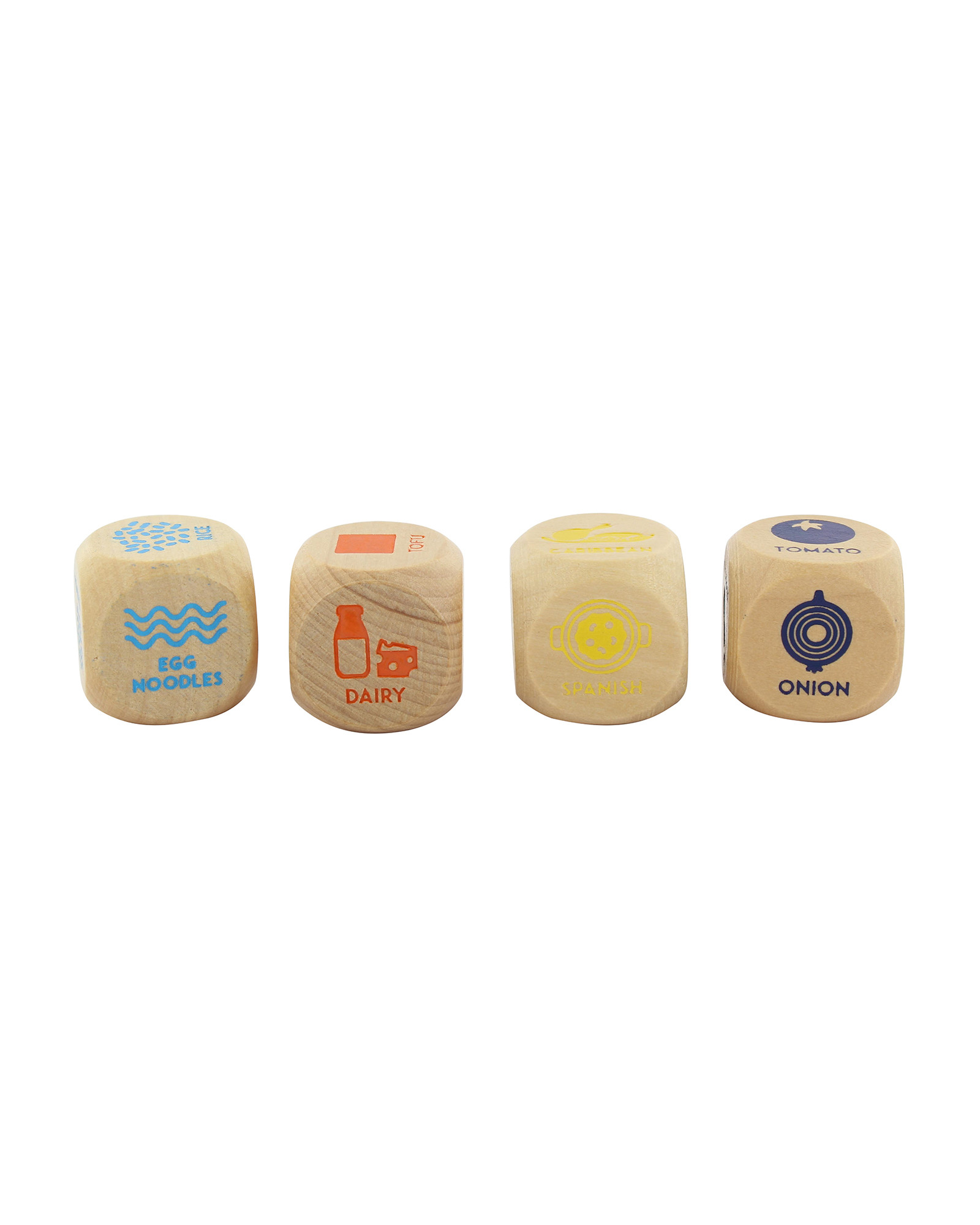 Wooden Cooking Decision Dice | Oliver Bonas