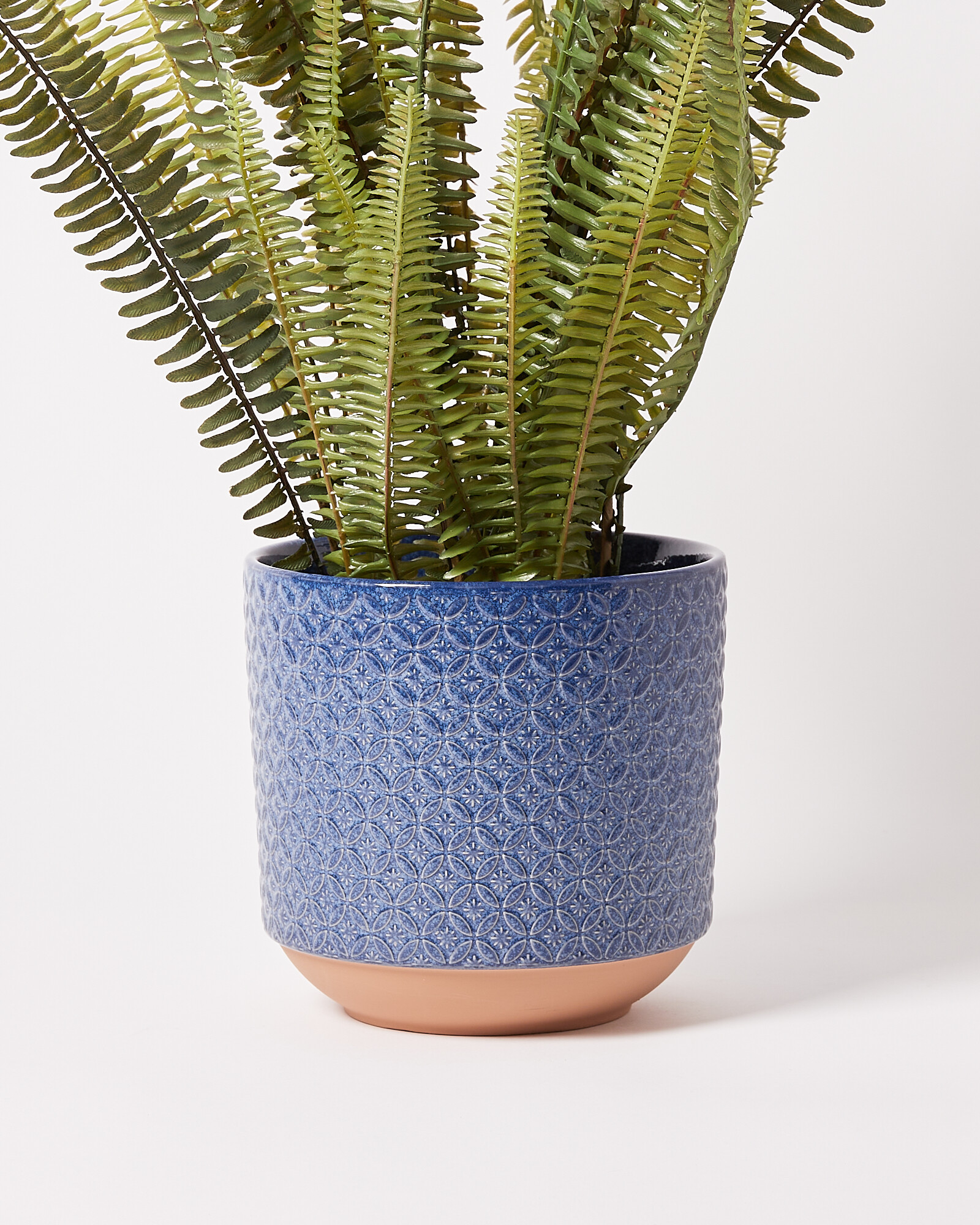 Modelo Geometric Ceramic Plant Pot Large | Oliver Bonas