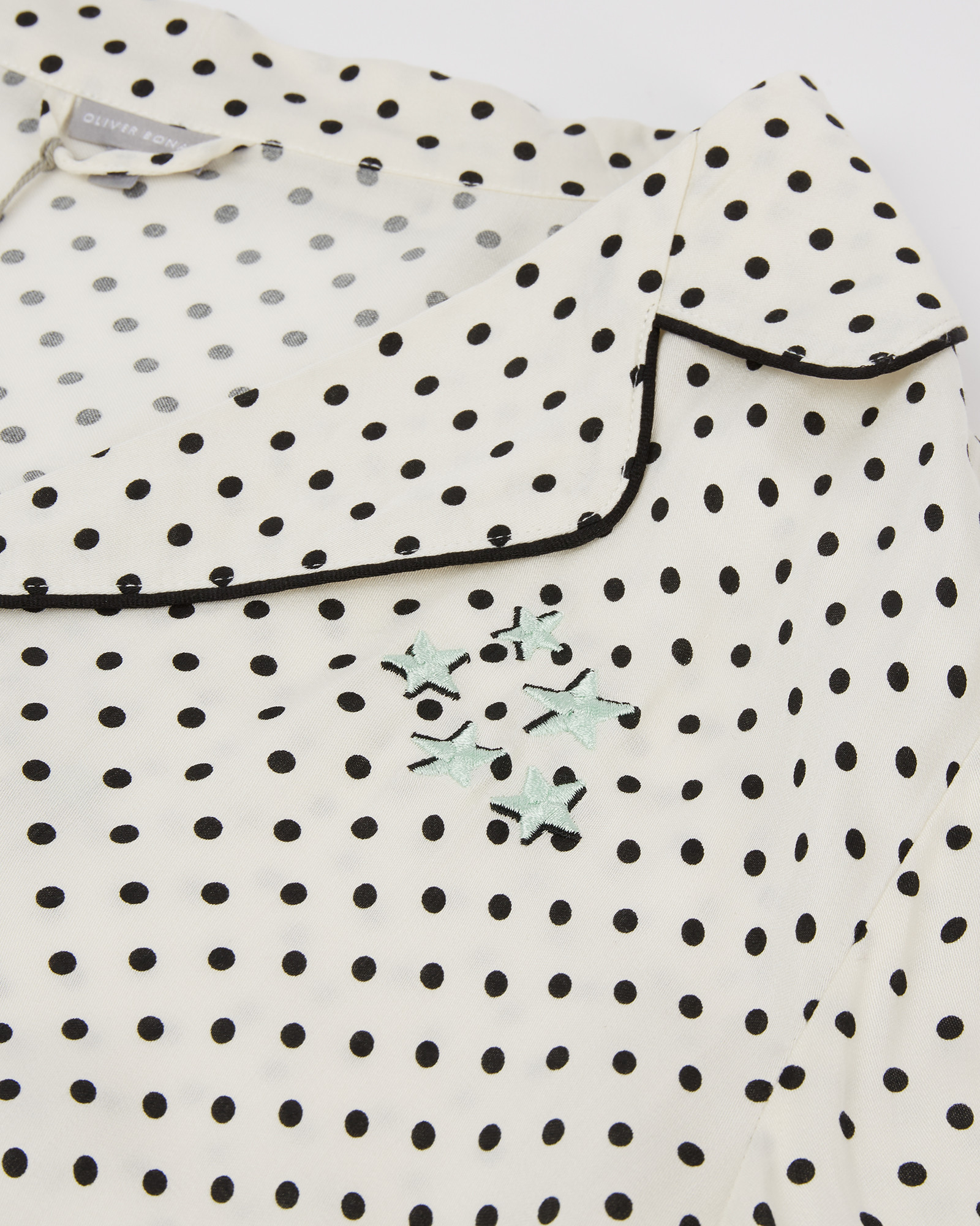 In Your Dreams Spotty Shirt, Shorts & Scrunchie Pyjama Set | Oliver Bonas