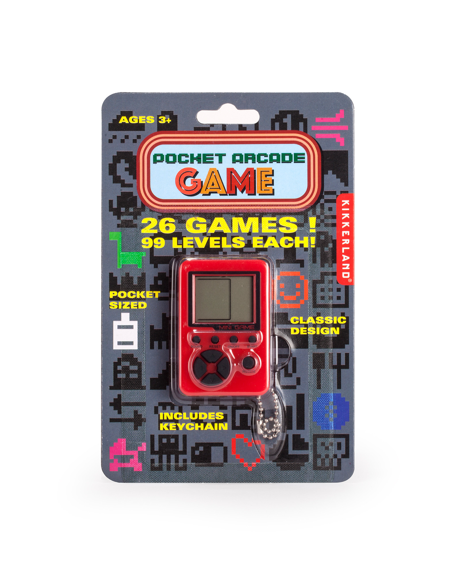 Pocket Keyring Arcade Game | Oliver Bonas