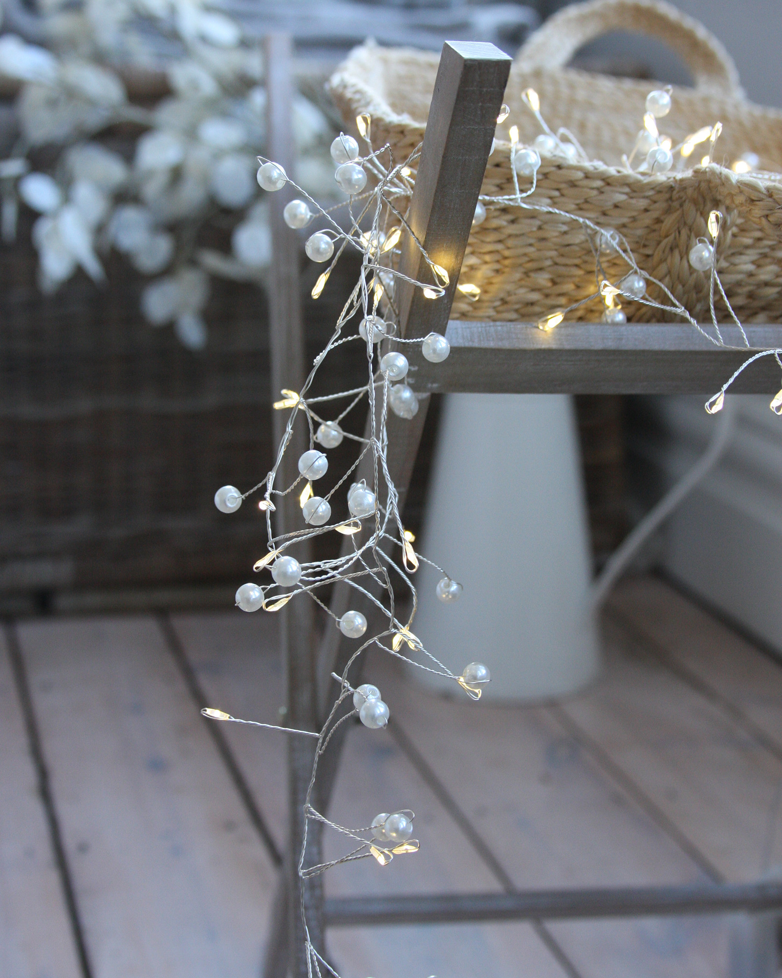 Pearl Cluster LED String Lights | Oliver Bonas