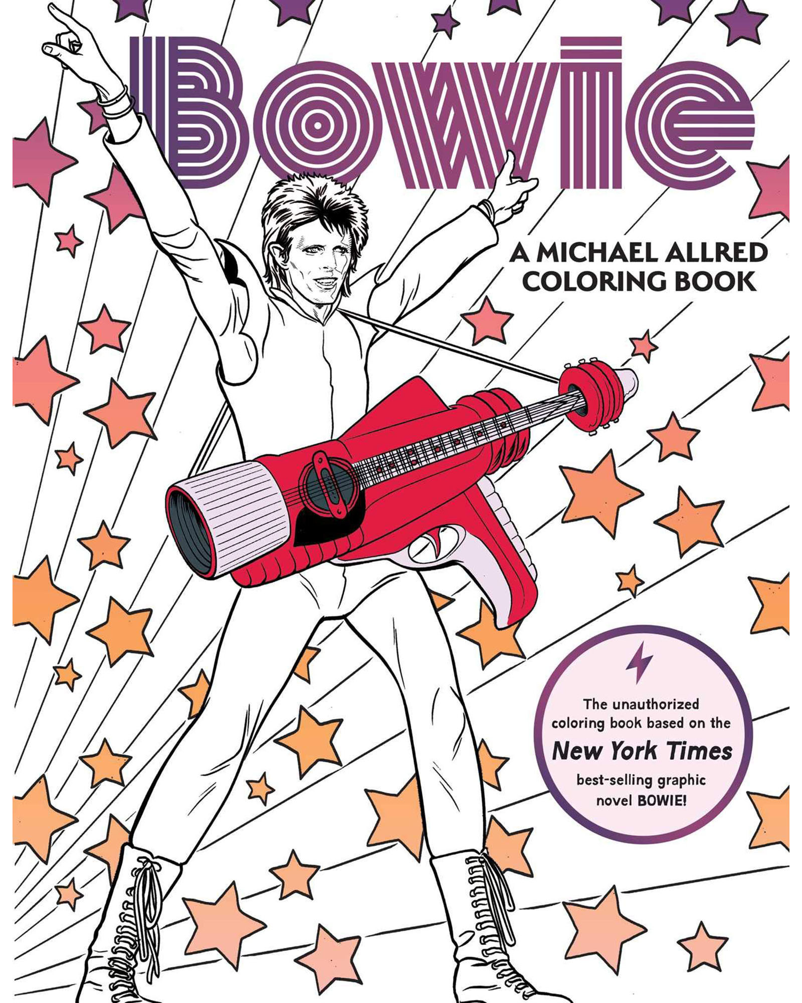 Bowie Colouring Book | Oliver Bonas