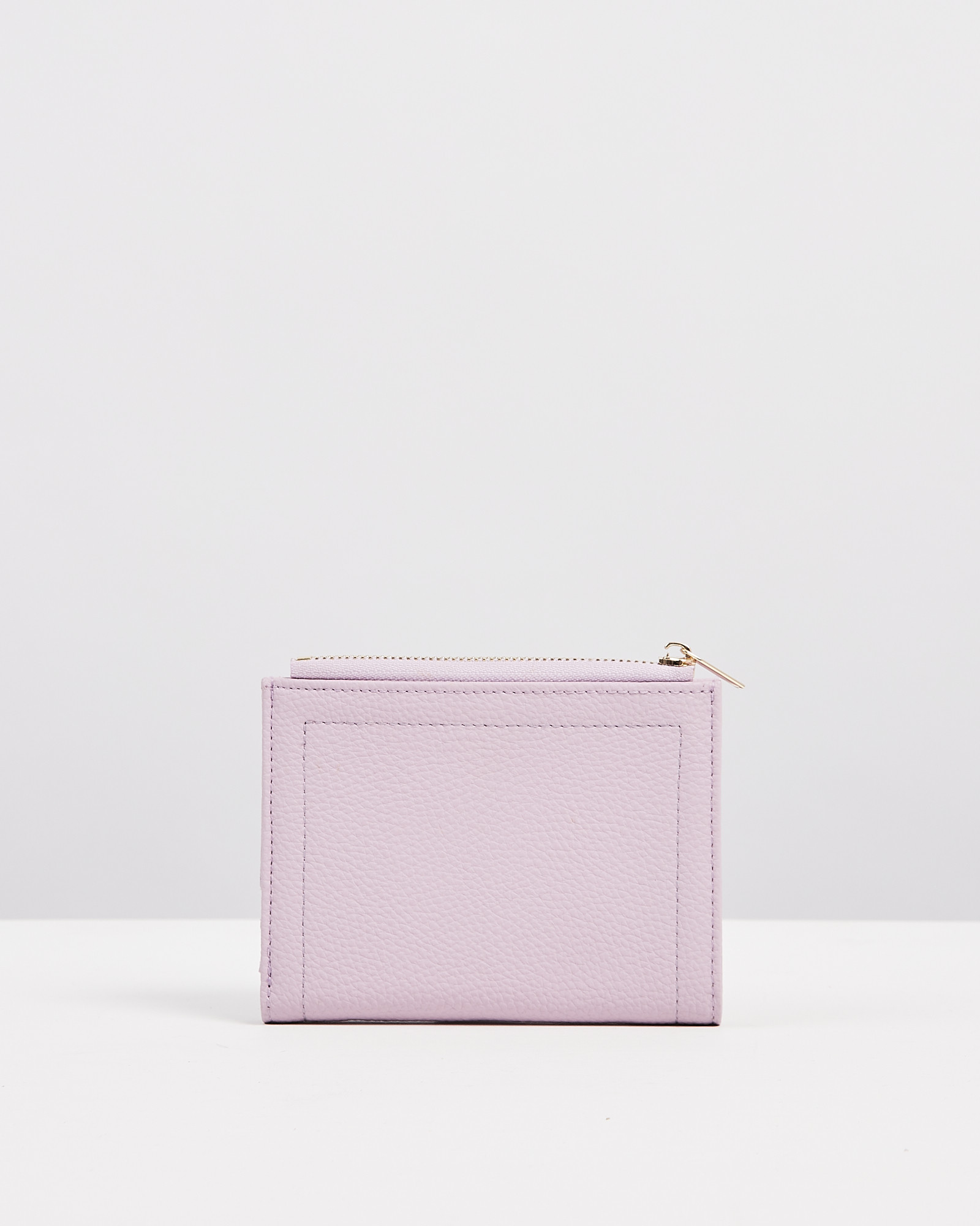 Kinley Light Purple Fold Over Purse | Oliver Bonas