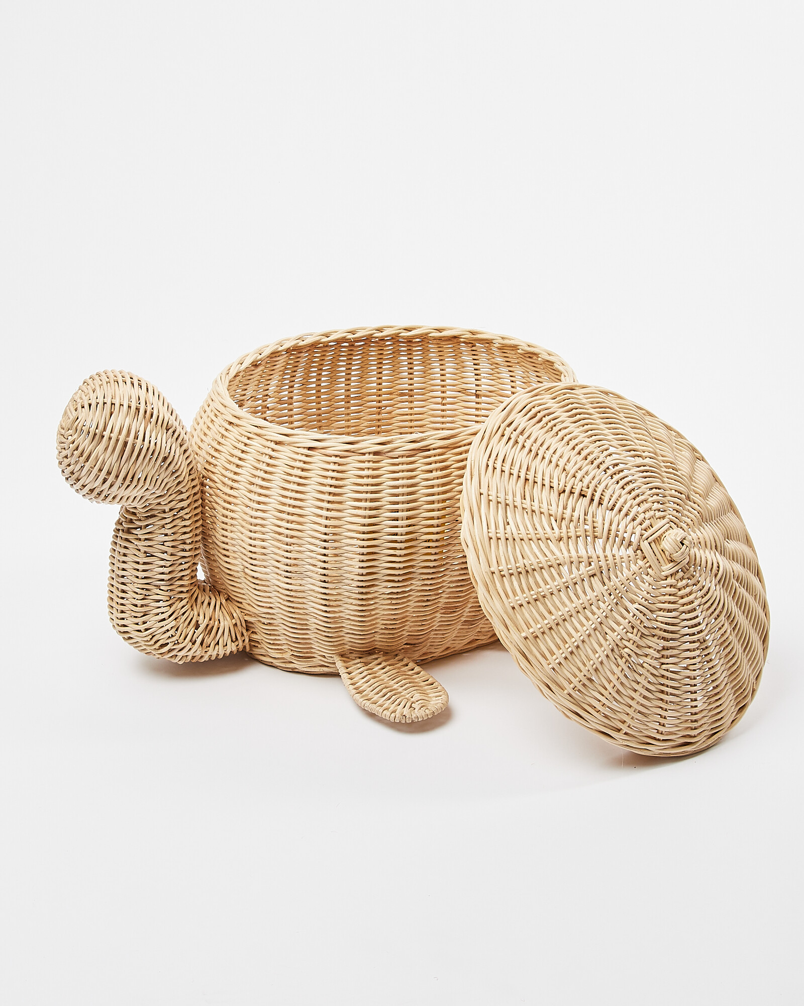 Turtle Rattan Storage Basket | Oliver Bonas