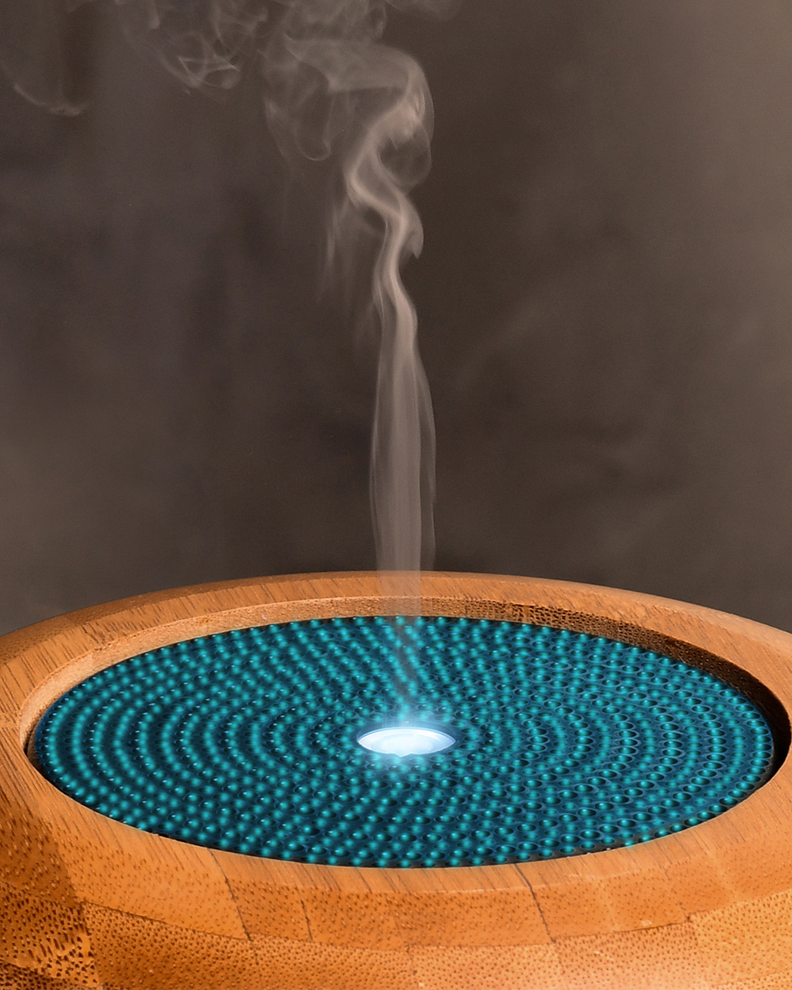 Wooden Bamboo Electric Aroma Diffuser | Oliver Bonas