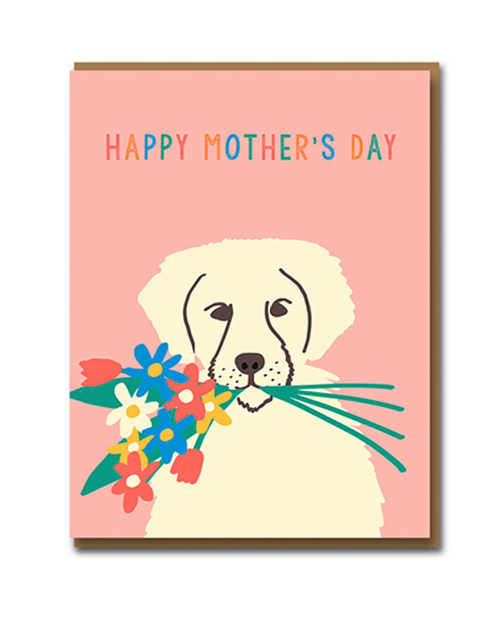 Pup Love Mum Mother's Day Card | Oliver Bonas