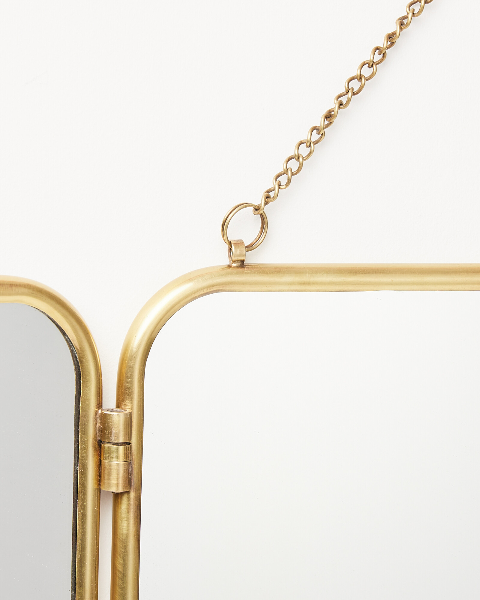 Gold Triple Hanging Wall Mirror | Oliver Bonas