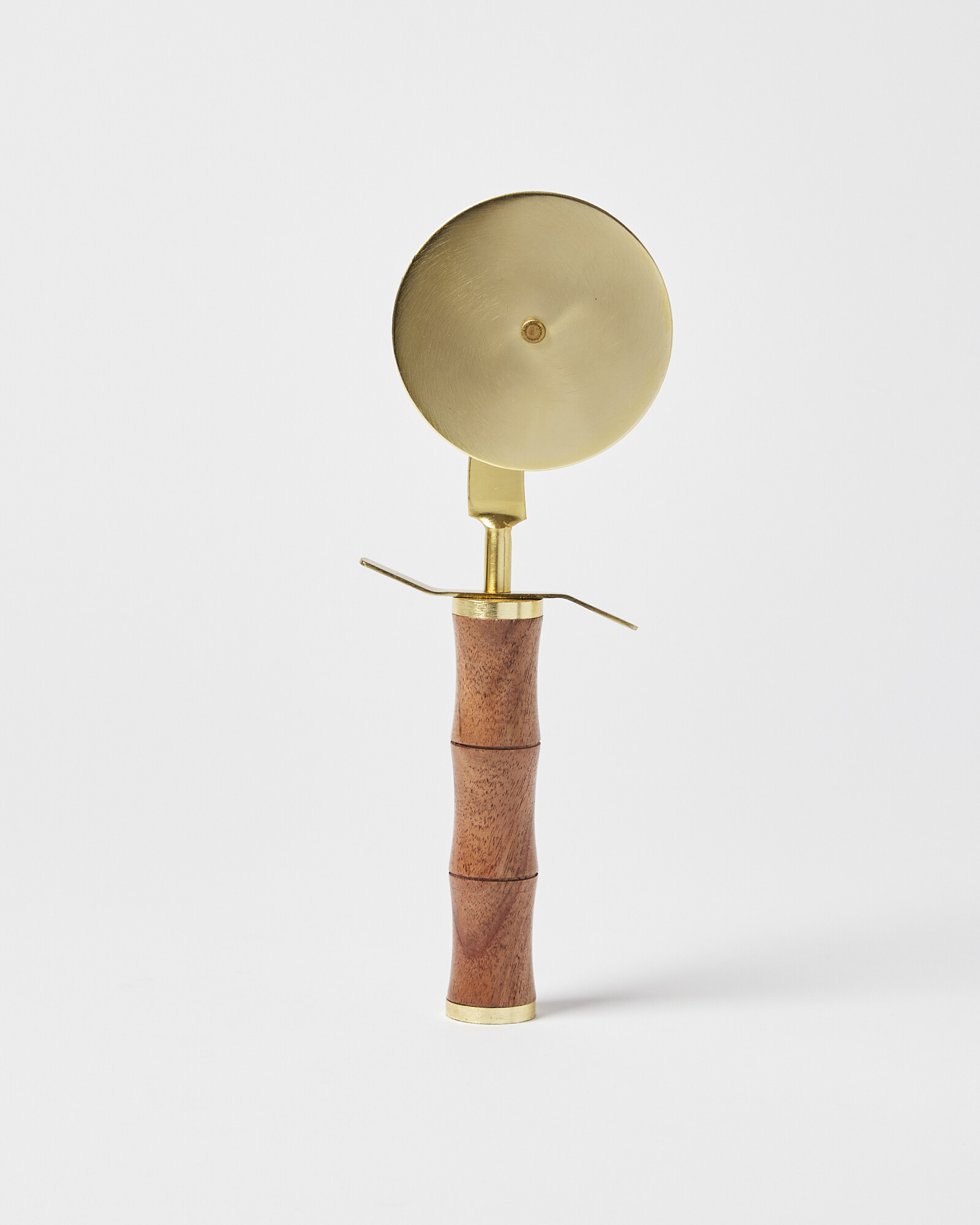 Wooden Bamboo Pizza Cutter | Oliver Bonas