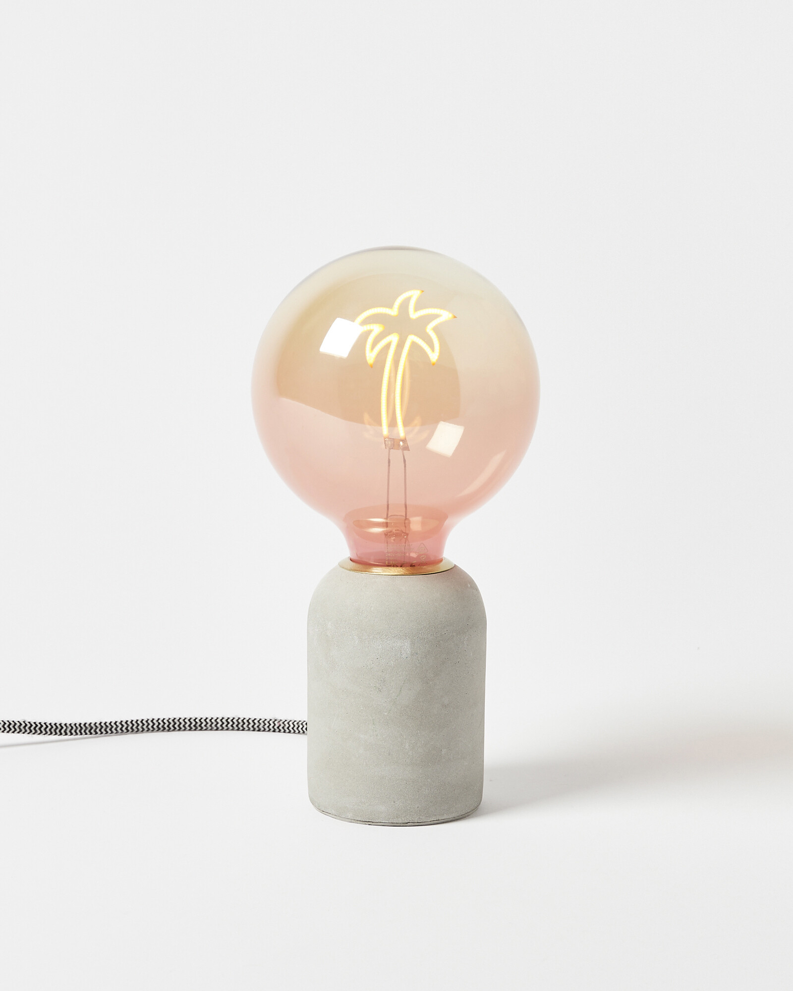 Palm Paradise Pink E27 2W LED Light Bulb | Oliver Bonas