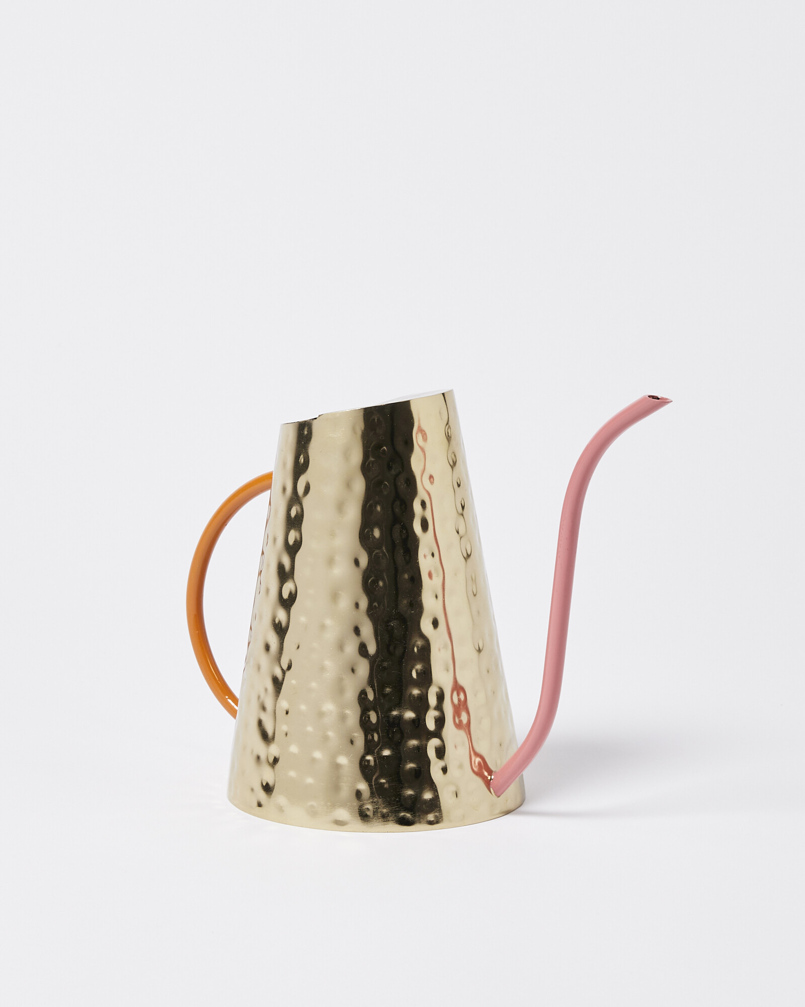 Kena Hammered Gold Metal Watering Can | Oliver Bonas