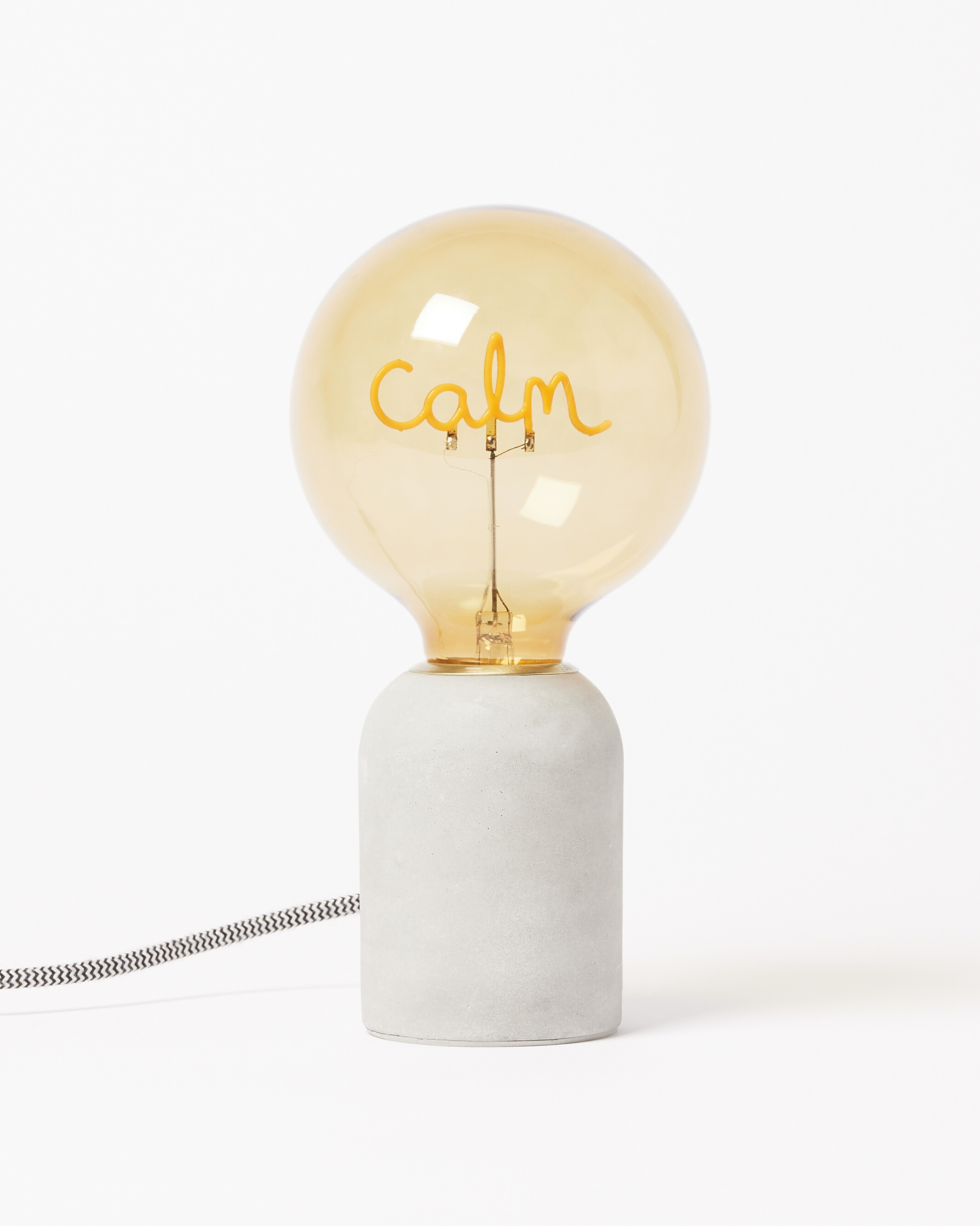 Calm Yellow E27 130lm 2W LED Light Bulb | Oliver Bonas