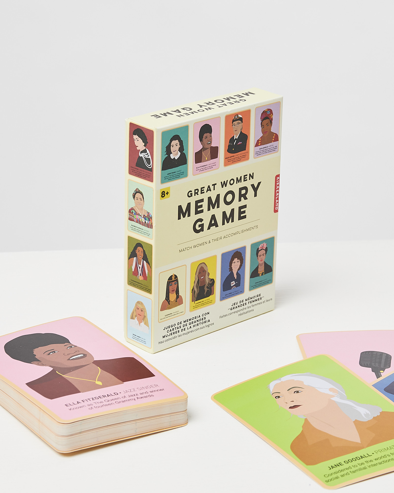 Great Women Memory Card Game | Oliver Bonas