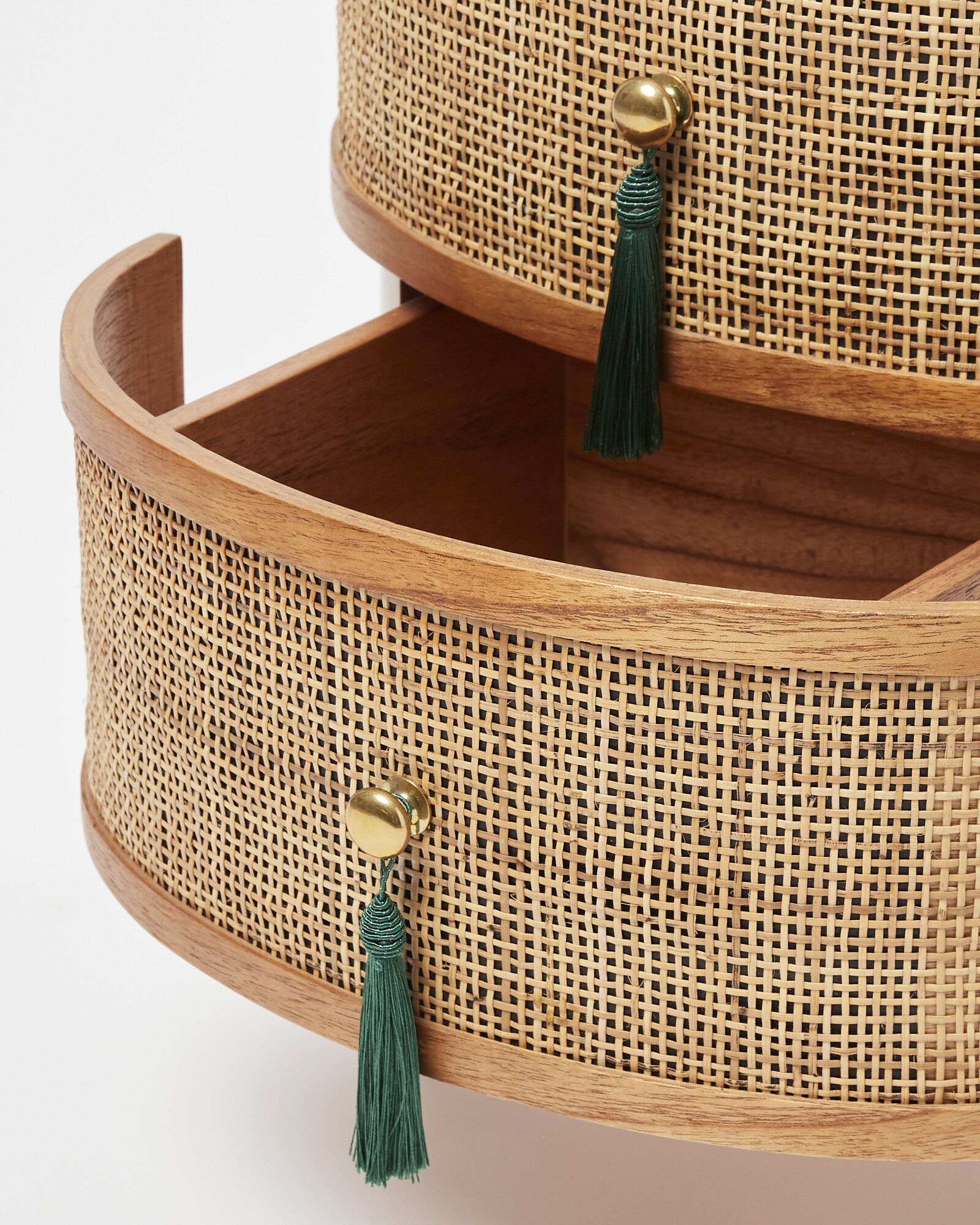 Kinship Rattan Bedside Table | Oliver Bonas