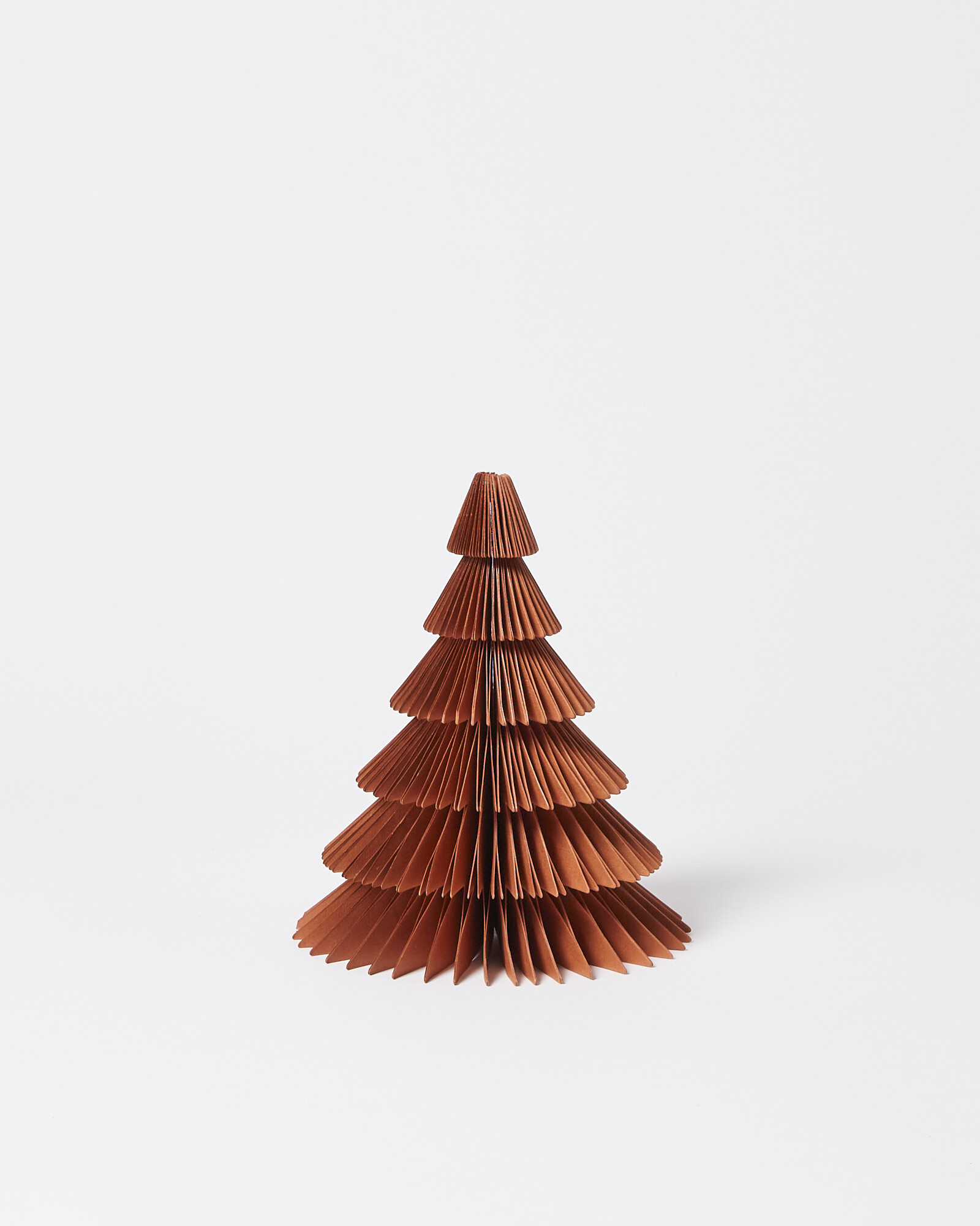 Orange Pop Up Paper Christmas Tree Small | Oliver Bonas