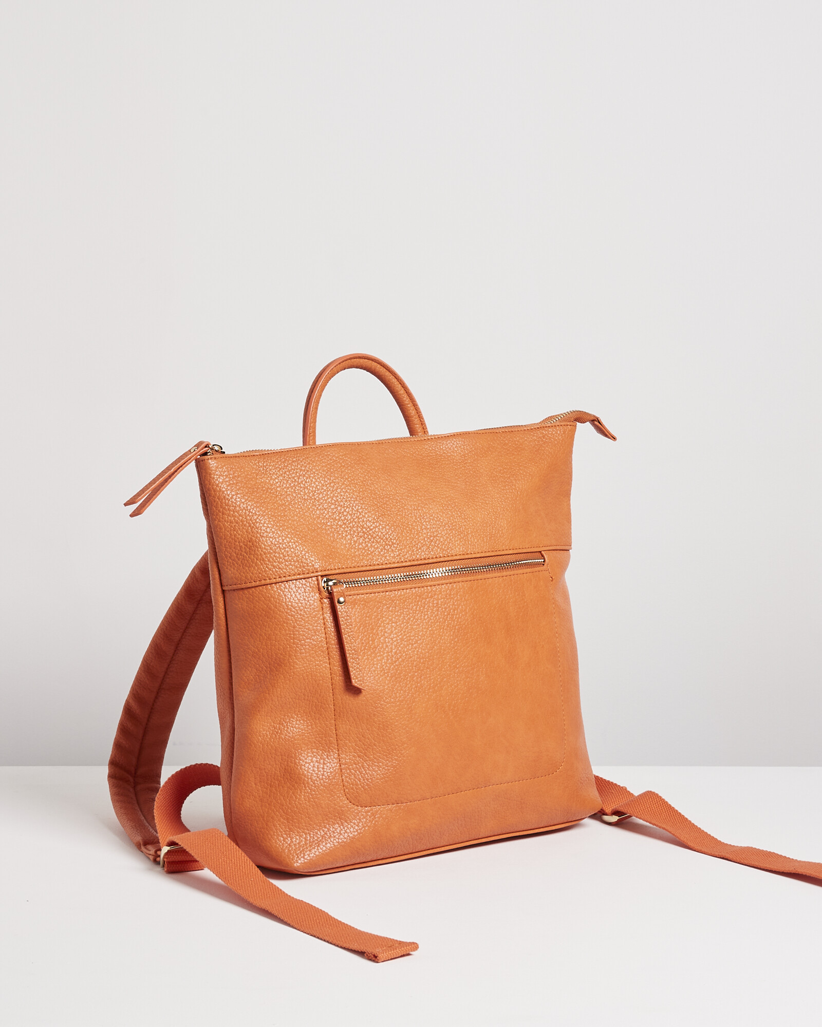 Alfa Sac Orange Backpack Medium | Oliver Bonas