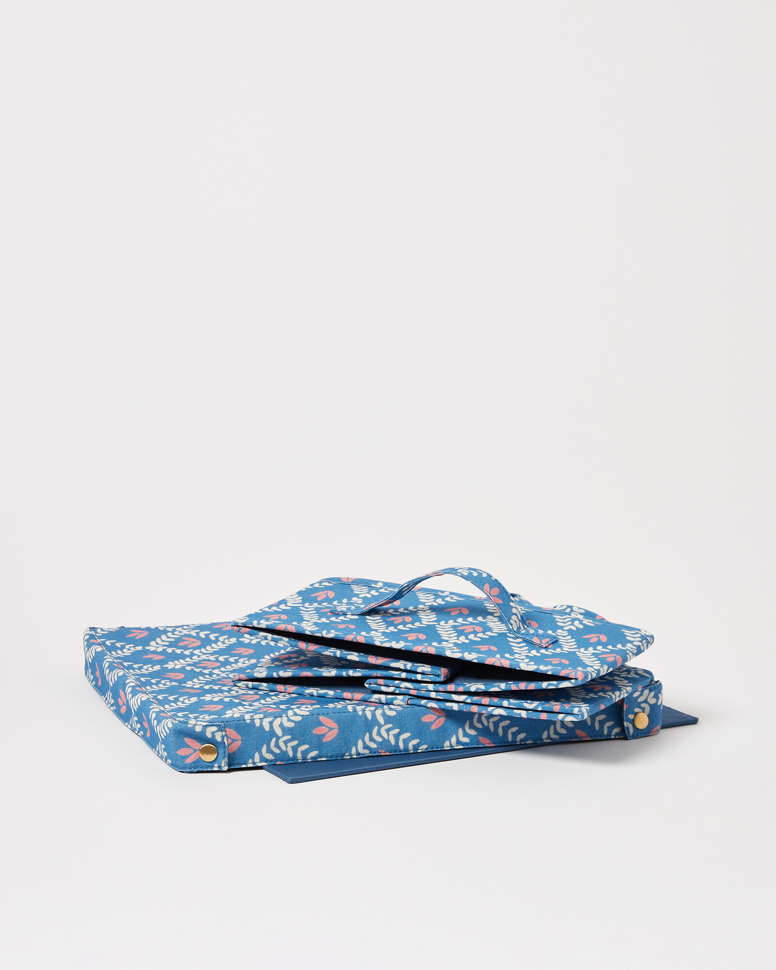 Alizee Blue Fabric Storage Box Small | Oliver Bonas