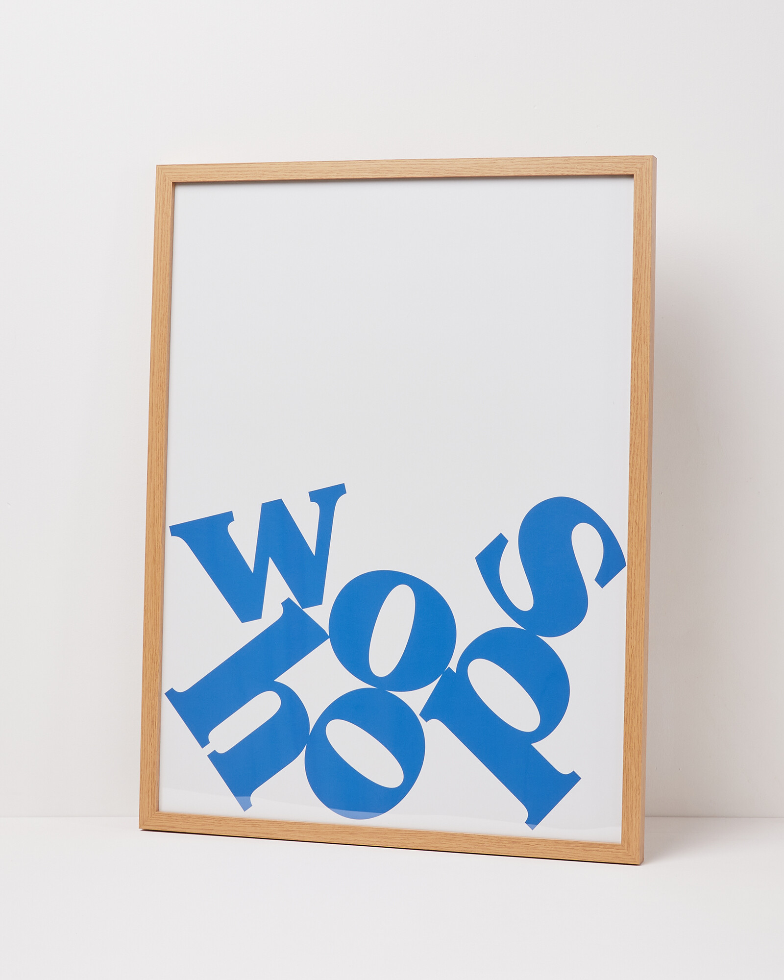 Whoops Framed Wall Art | Oliver Bonas