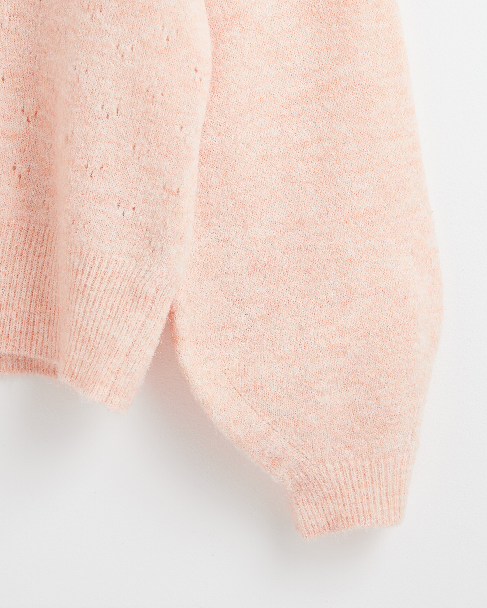 Cute Cosy Peach Knitted Jumper | Oliver Bonas