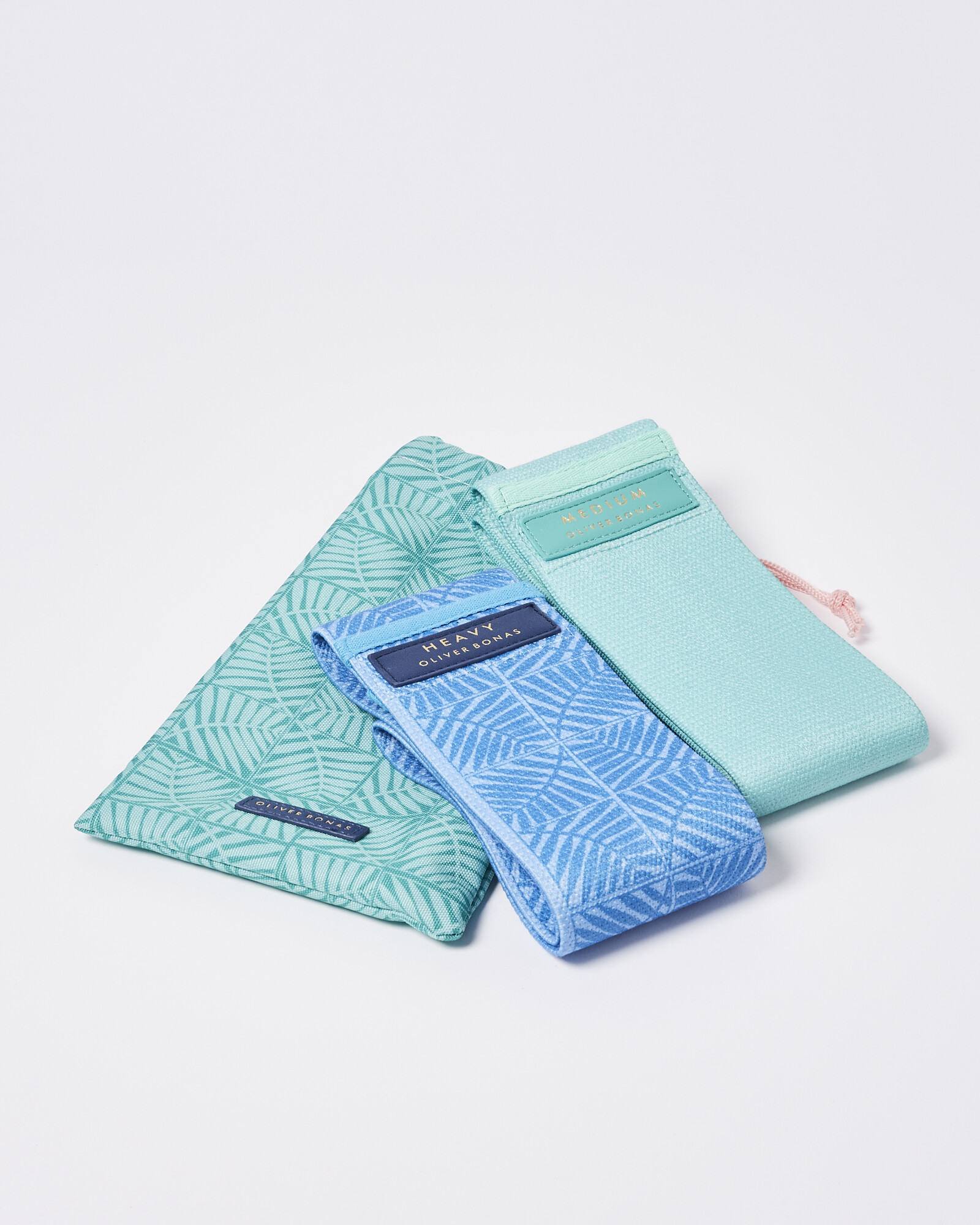 Blue Resistance Bands Set of Two | Oliver Bonas