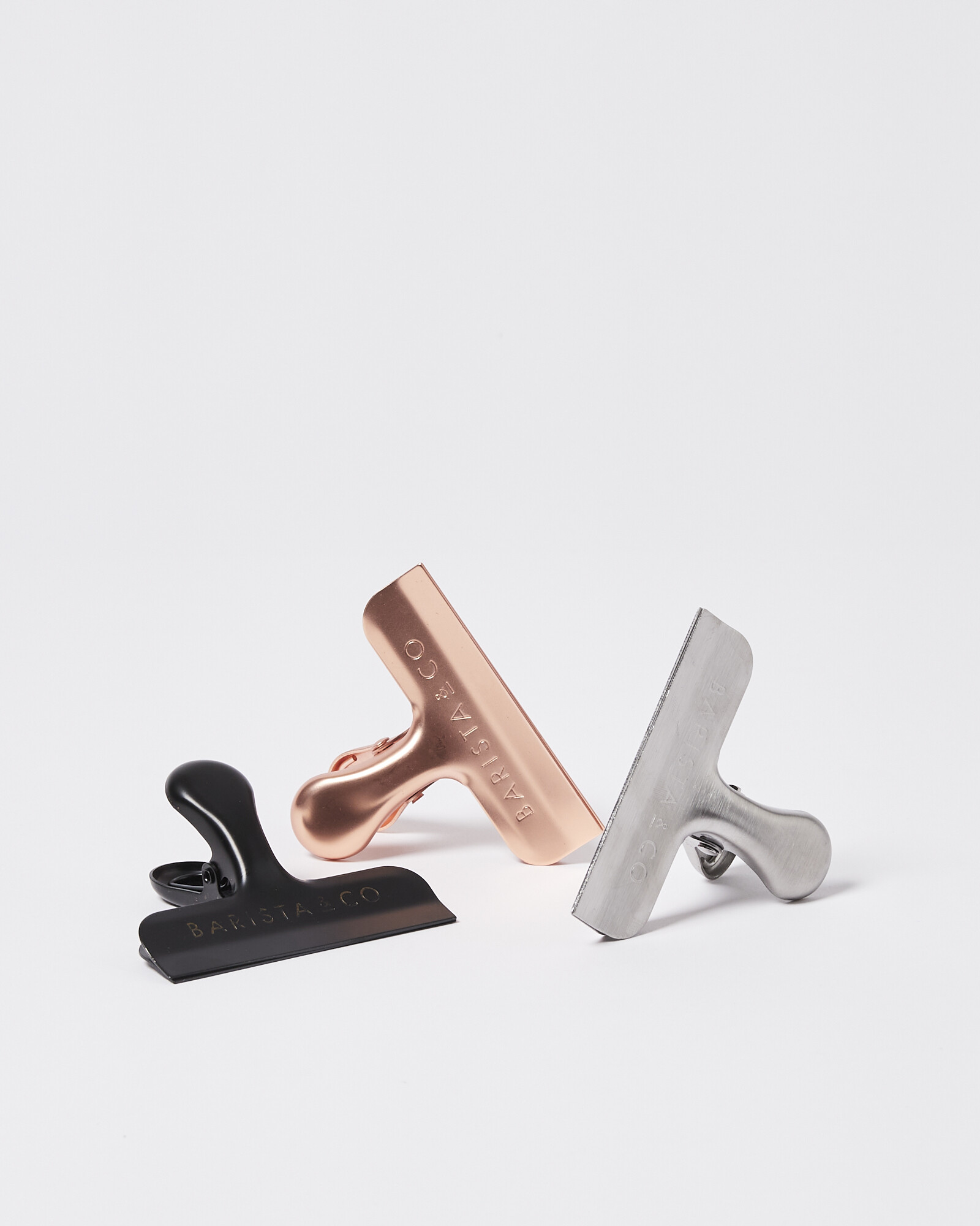 Metal Coffee Bag Clips Set of Three | Oliver Bonas