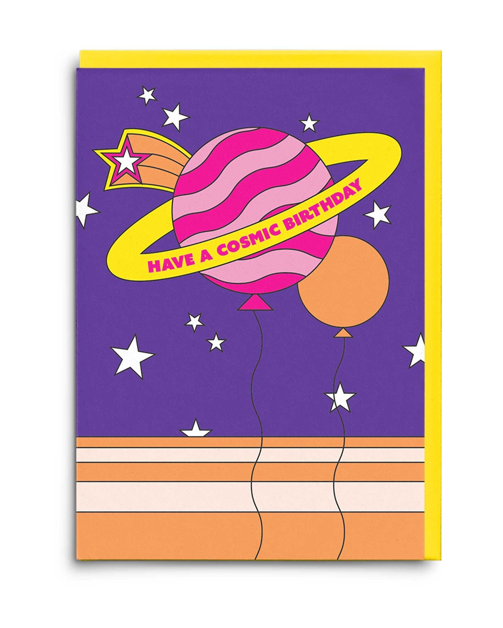 Cosmic Birthday Card | Oliver Bonas IE