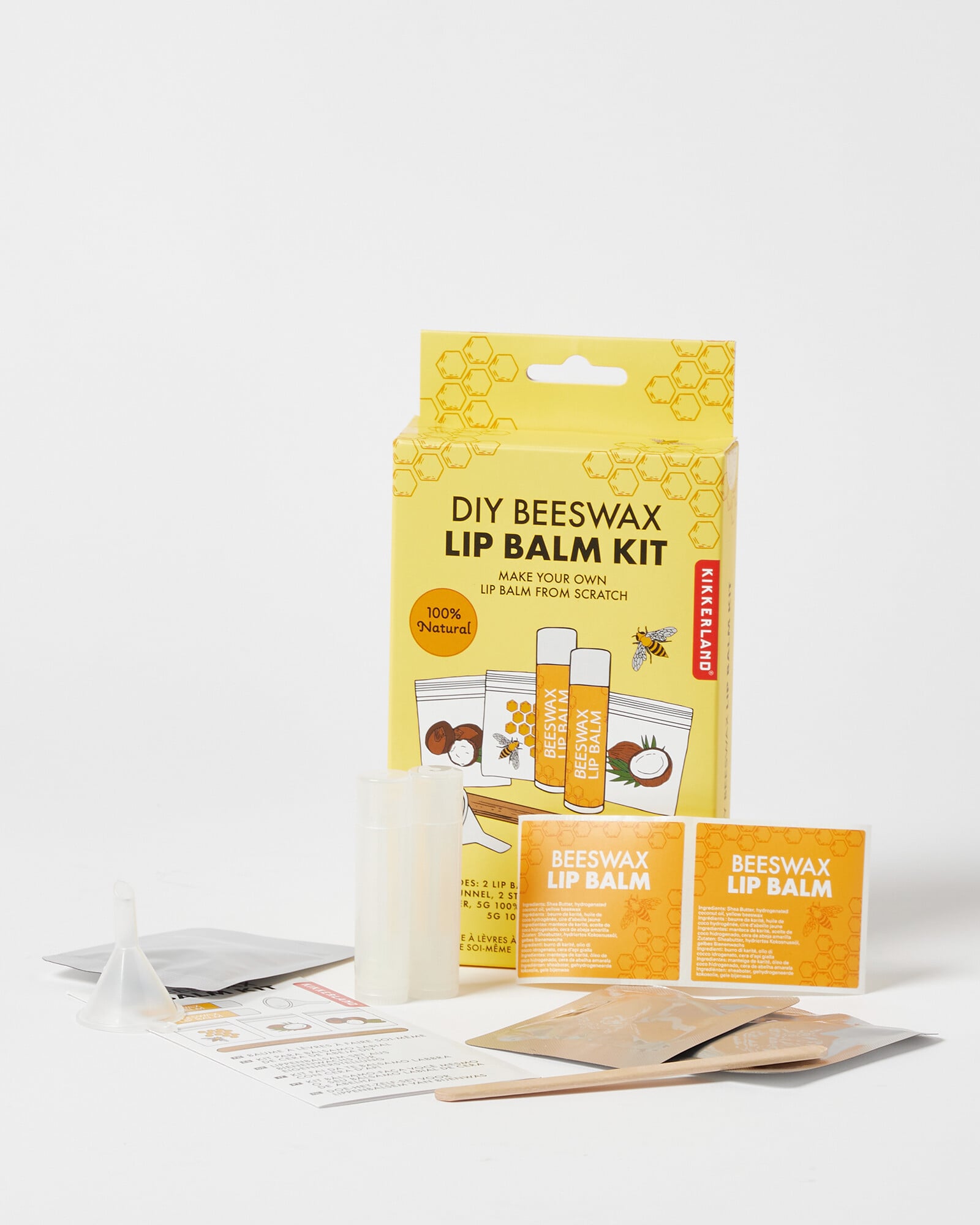 DIY Beeswax Lip Balm Kit | Oliver Bonas