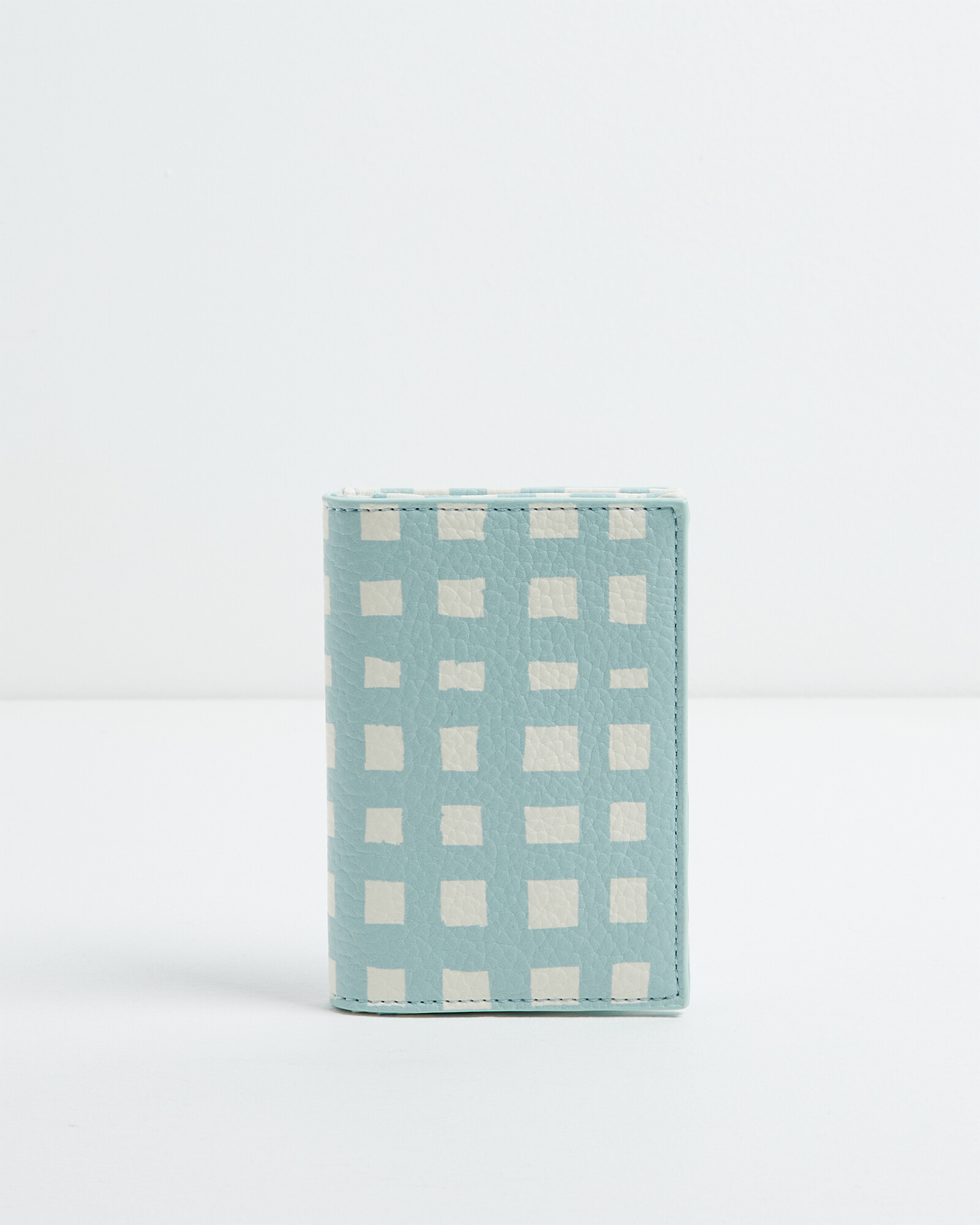 Check Print Mint Green Card Holder | Oliver Bonas