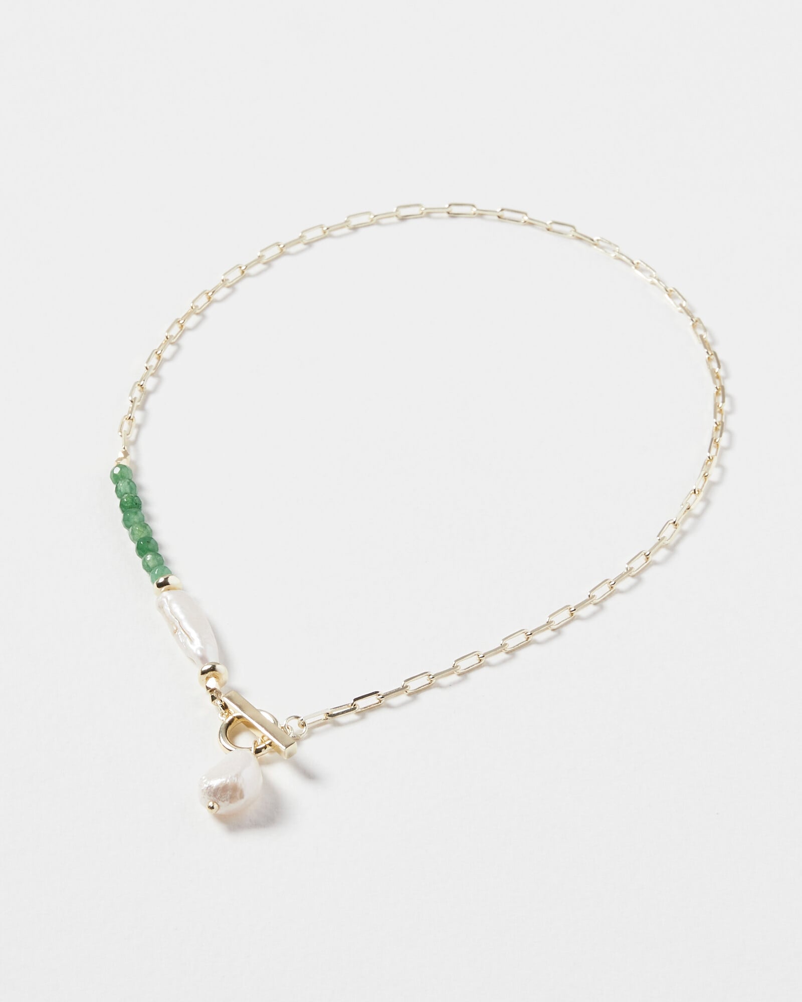 Dara Drop Gold Plated Pendant Necklaces Oliver Bonas dara-drop-gold-plated-pendant-necklaces-oliver-bonas