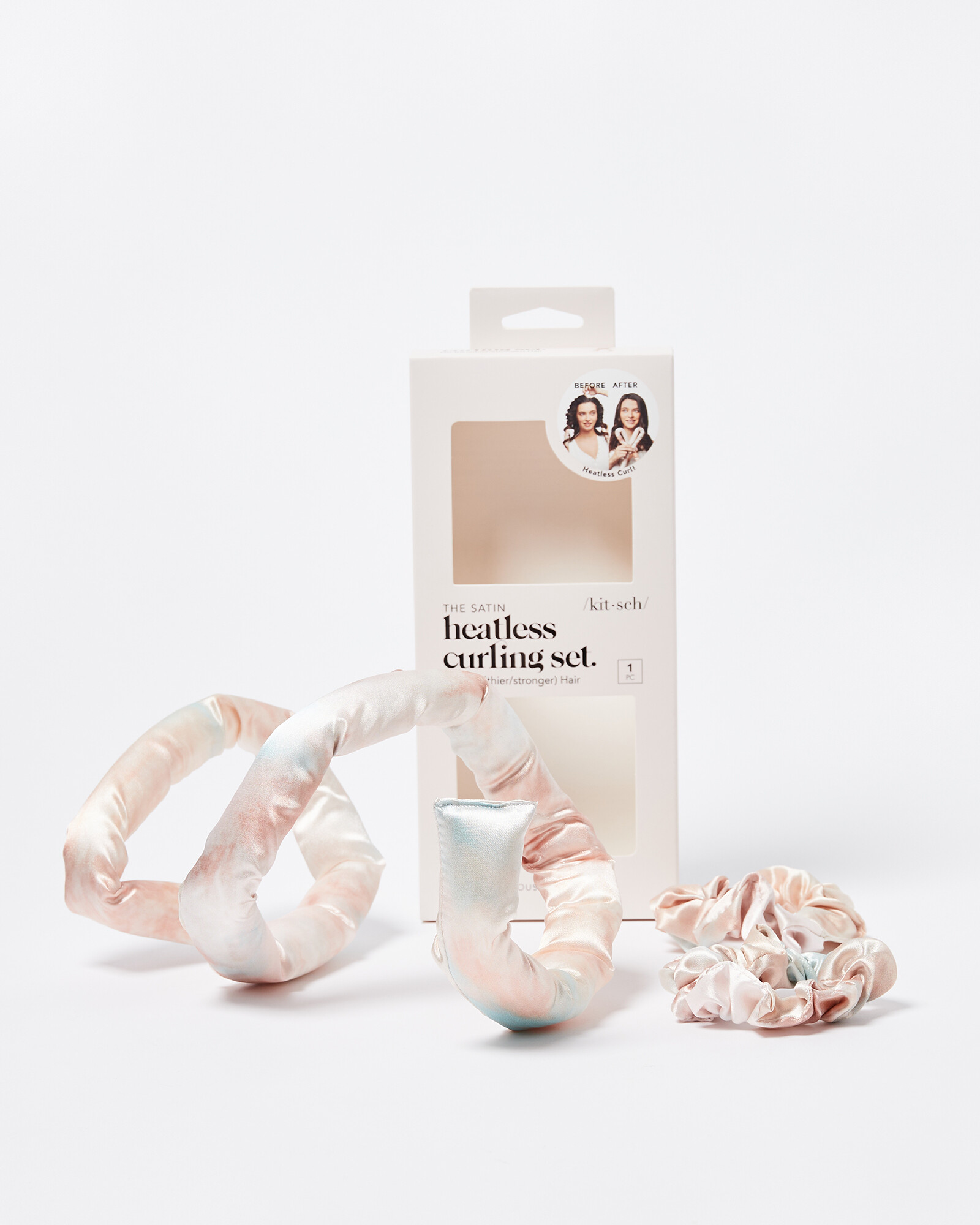 Kitsch Satin Heatless Curling Set | Oliver Bonas