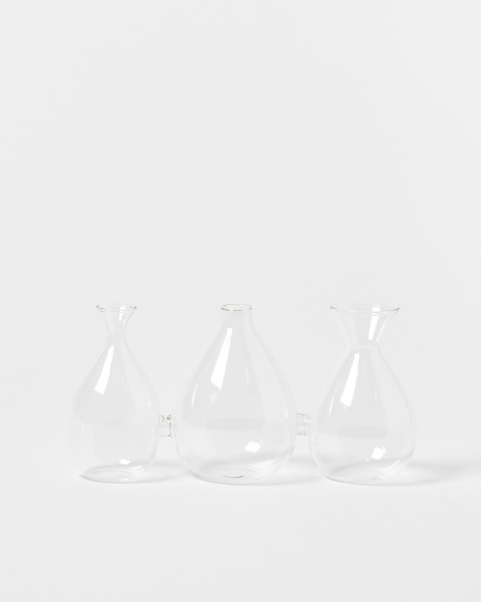 Propagation Clear Glass Multi Vase | Oliver Bonas