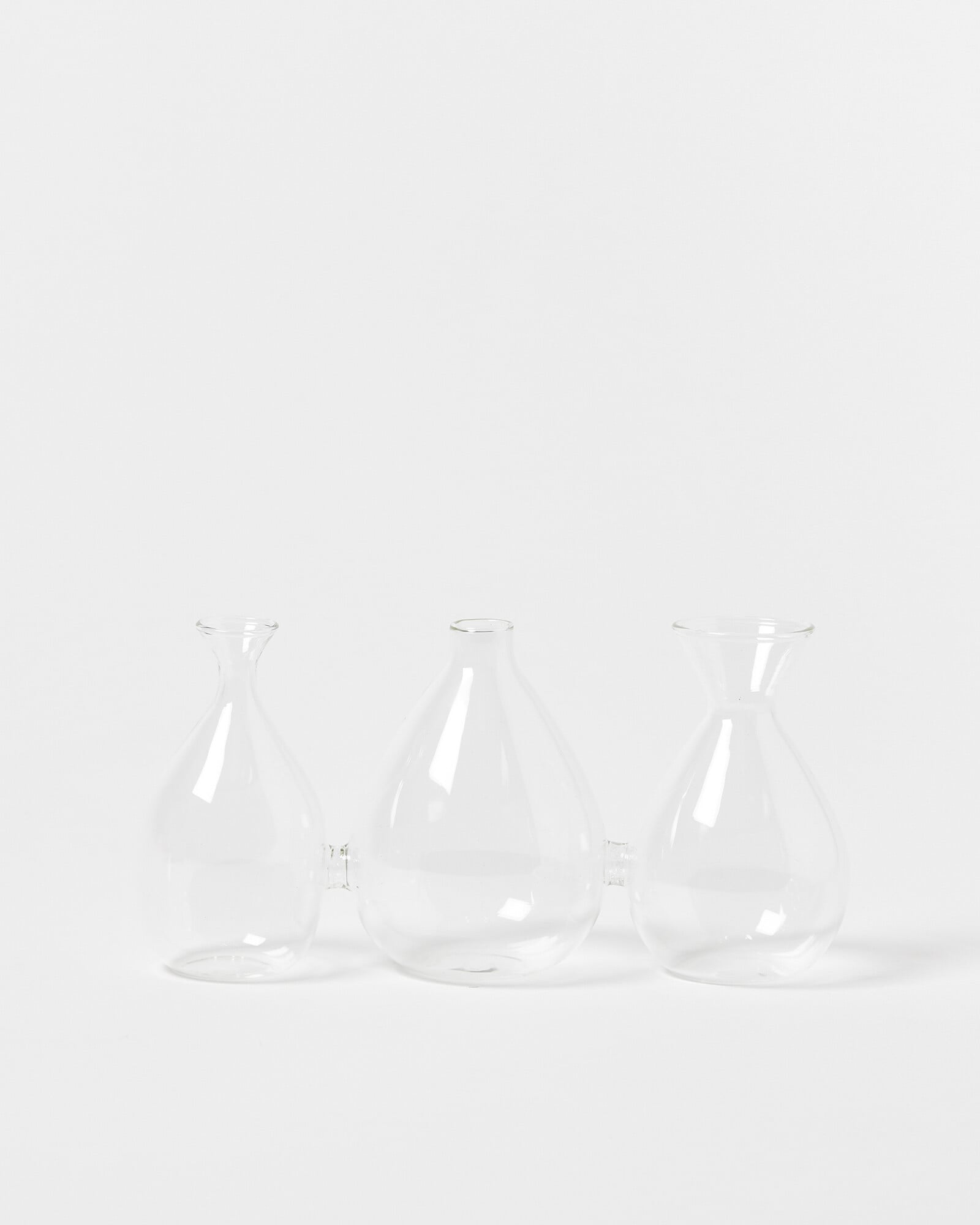 Propagation Clear Glass Multi Vase | Oliver Bonas