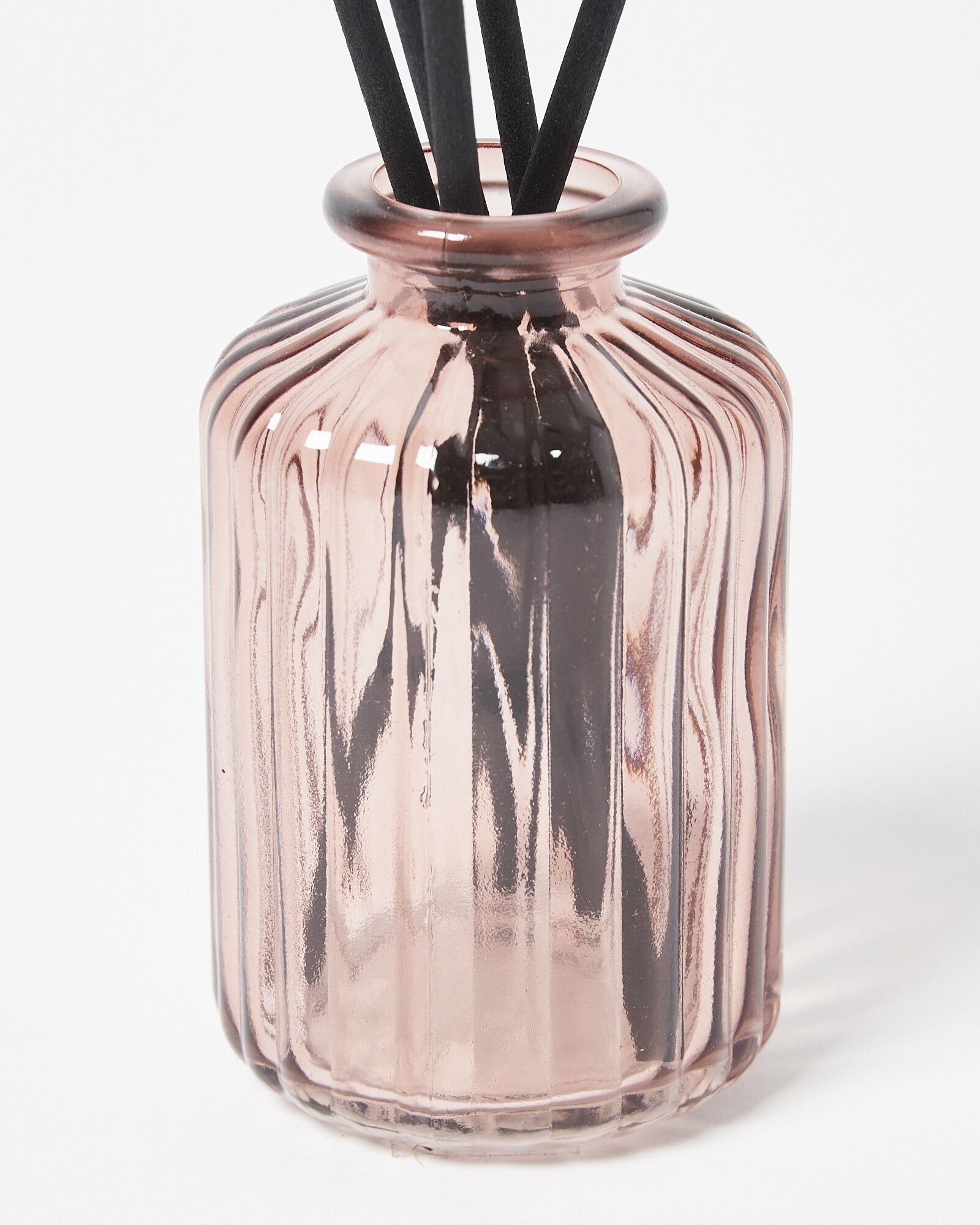 Elby Mini Pink Glass Diffuser Vase | Oliver Bonas