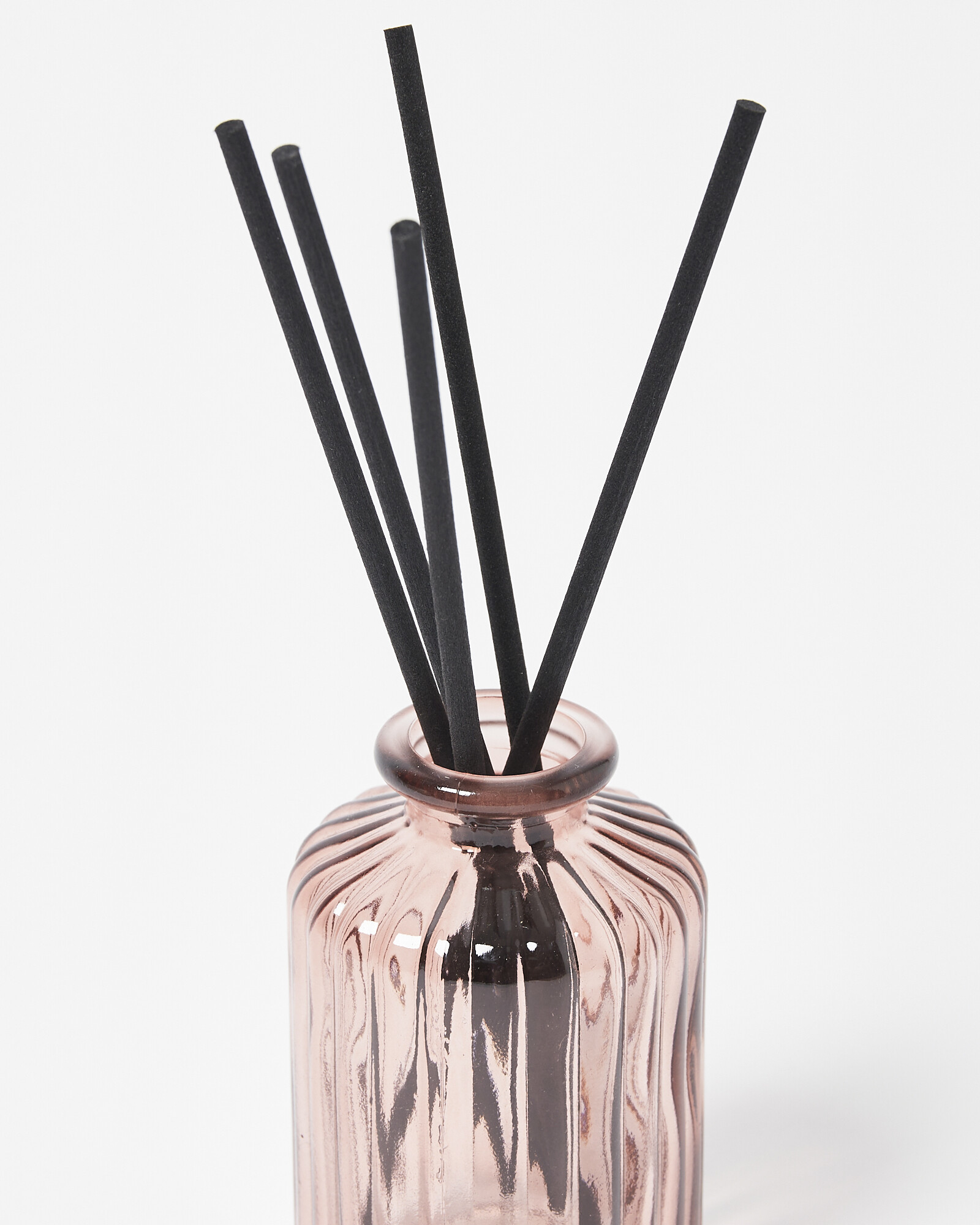 Elby Mini Pink Glass Diffuser Vase | Oliver Bonas