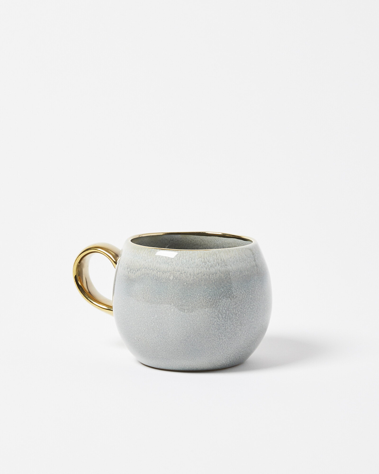 Collette Grey Ceramic Mug | Oliver Bonas