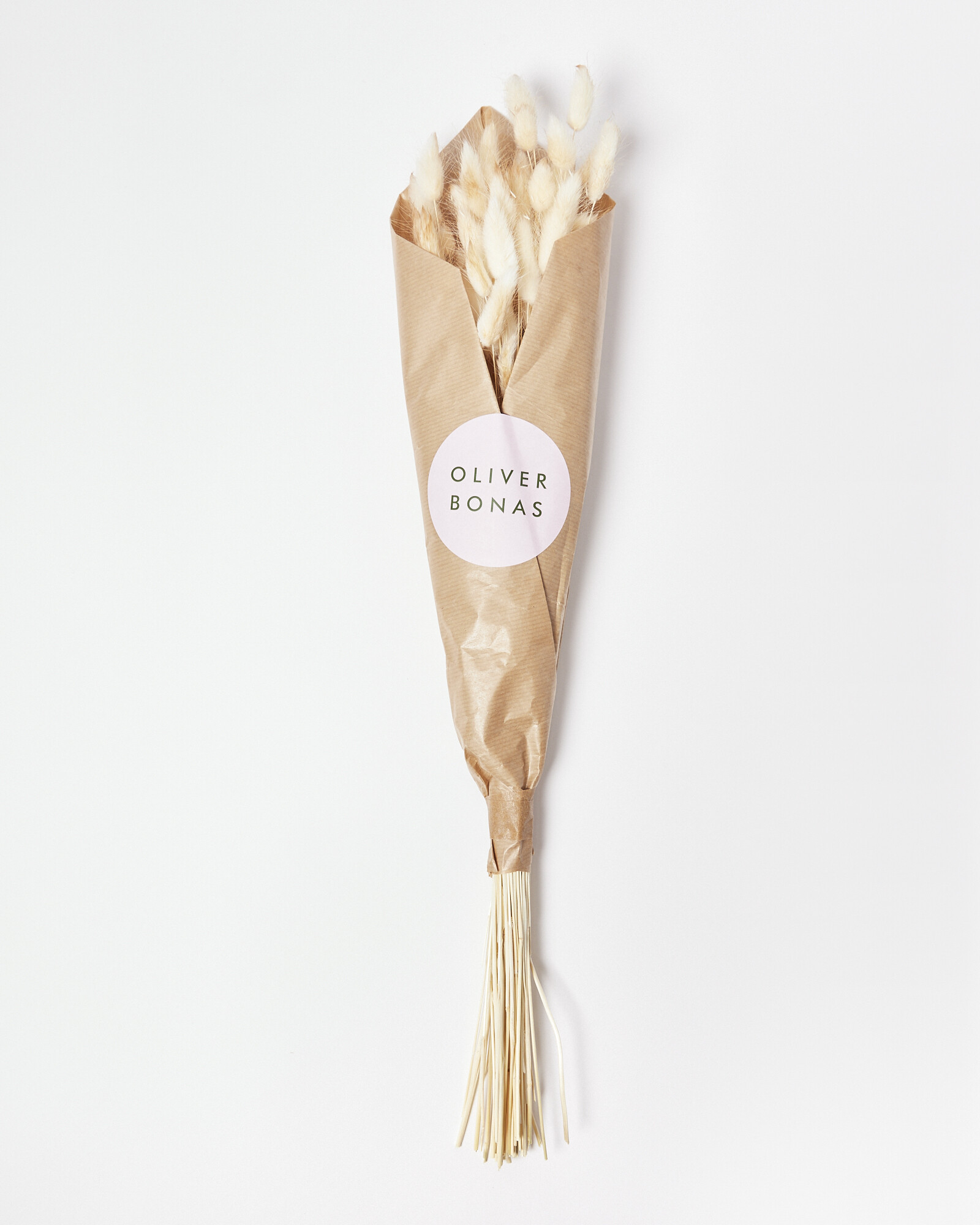 Lagurus White Dried Flowers Bunch | Oliver Bonas