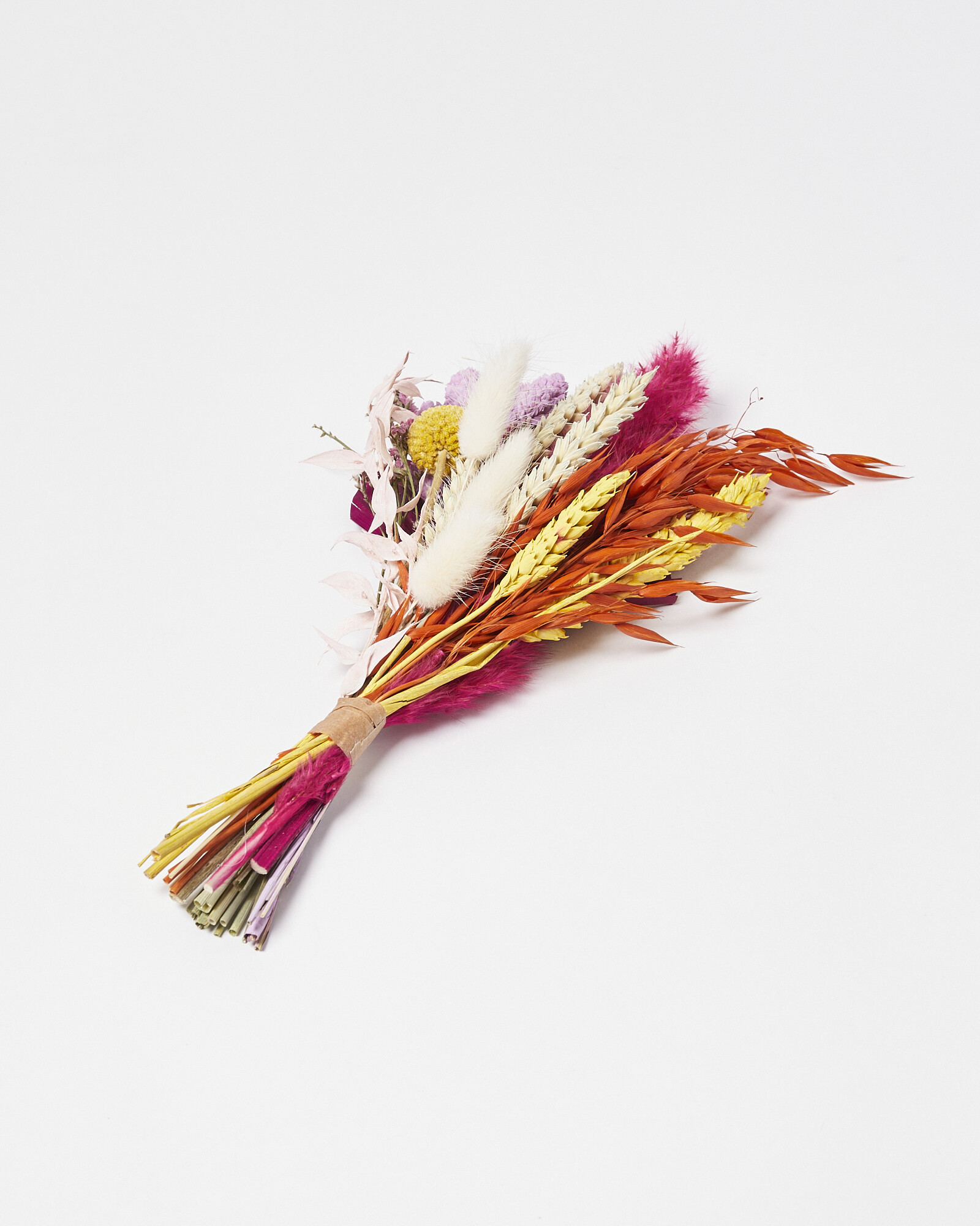 Ione Purple Dried Flower Posy | Oliver Bonas