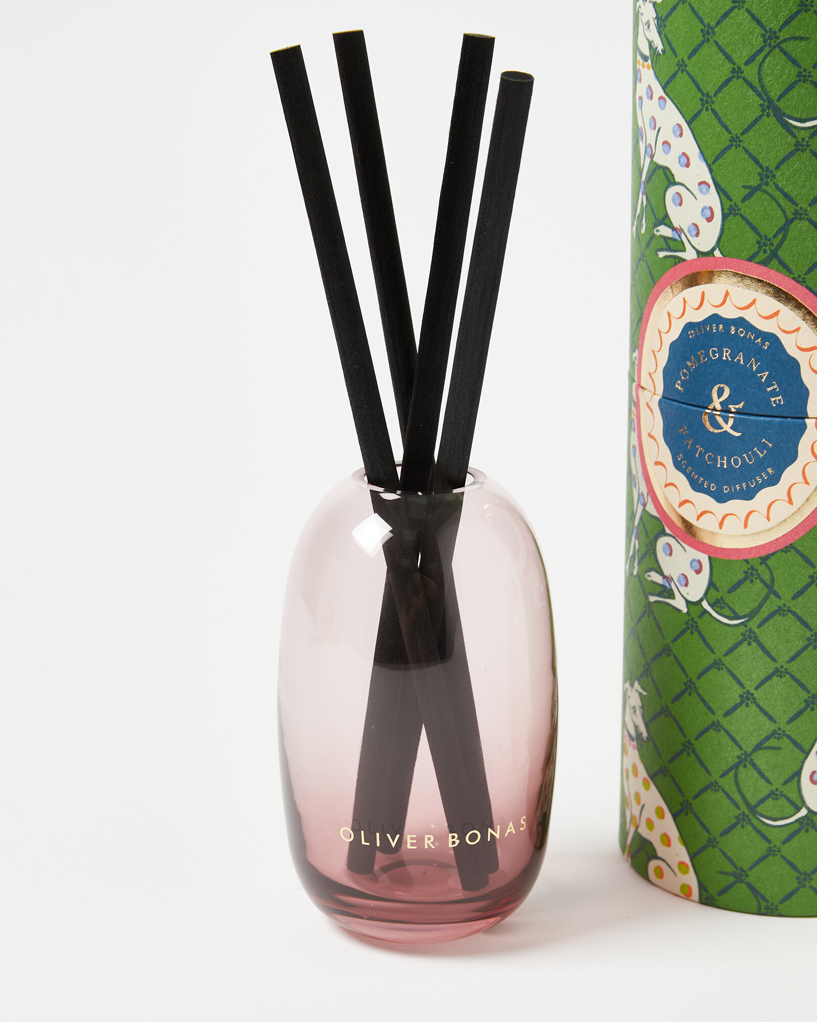 Belmont Pomegranate & Patchouli Reed Diffuser | Oliver Bonas