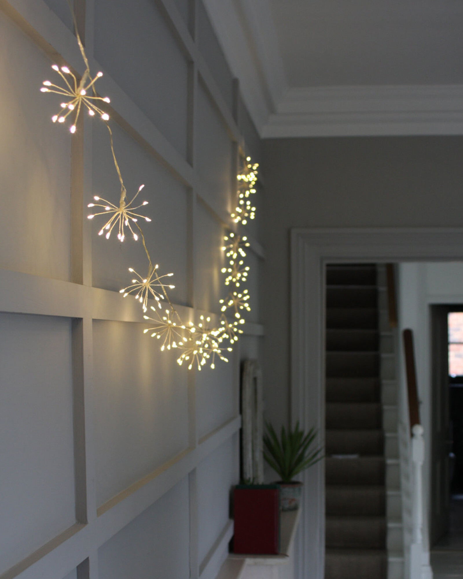 Starburst Silver LED Garden String Lights | Oliver Bonas