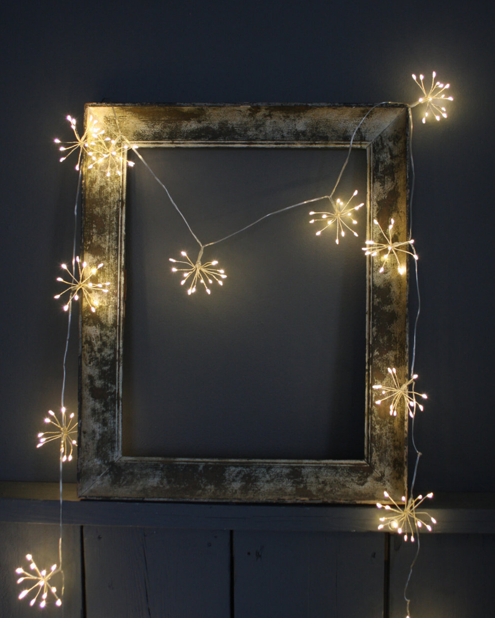 Starburst Silver LED Garden String Lights | Oliver Bonas
