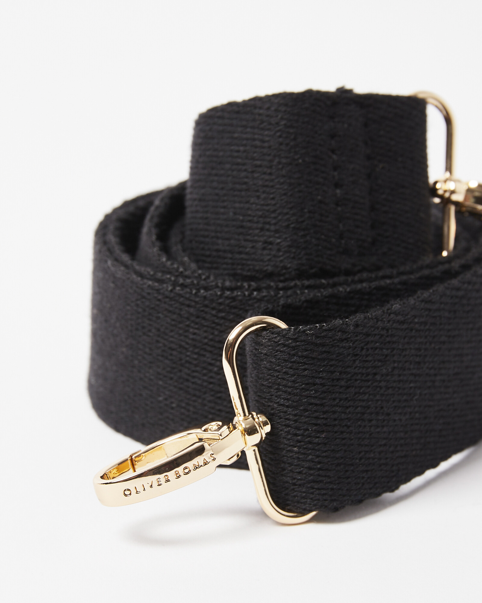 Webbing Black Replacement Bag Strap | Oliver Bonas