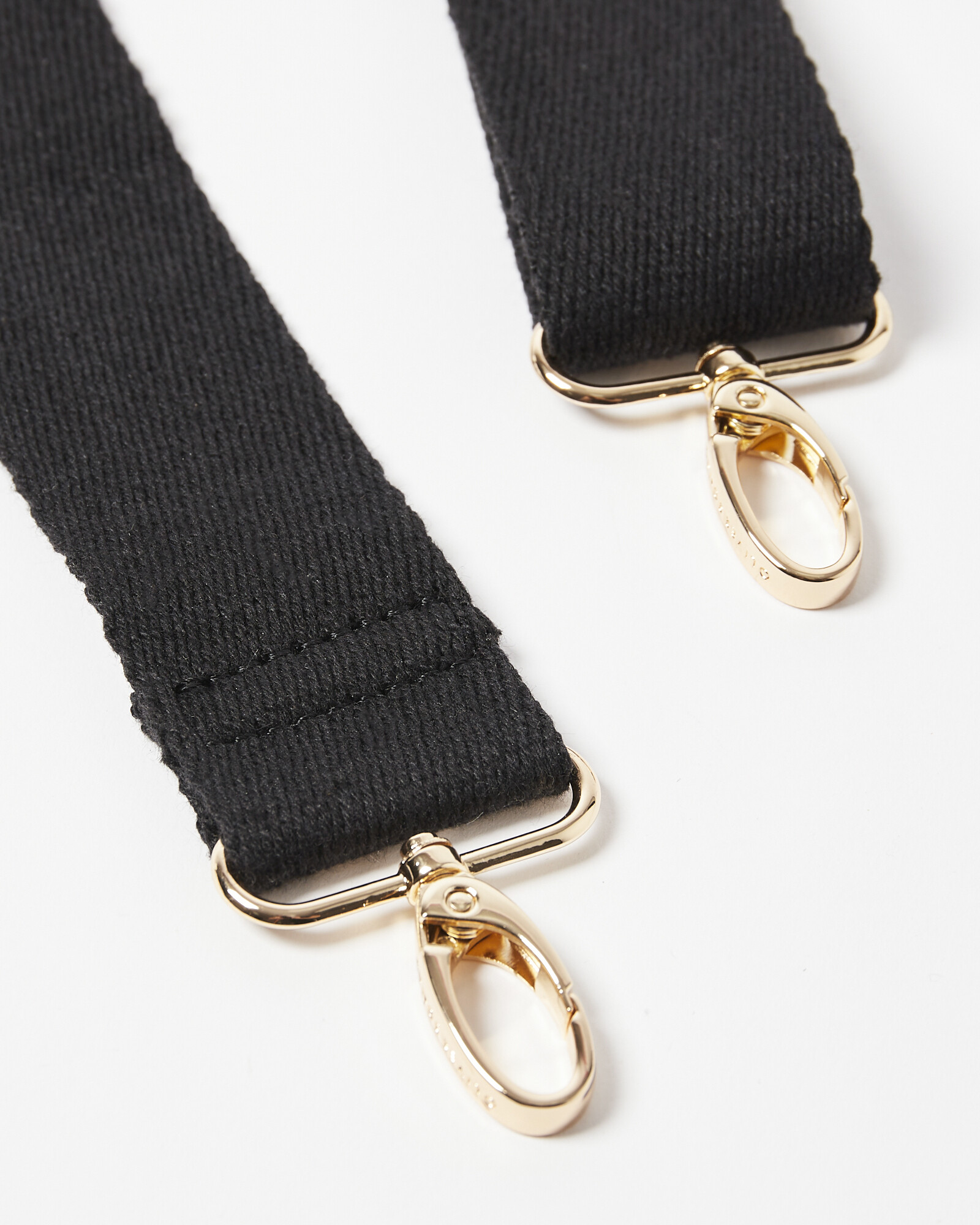 Webbing Black Replacement Bag Strap | Oliver Bonas