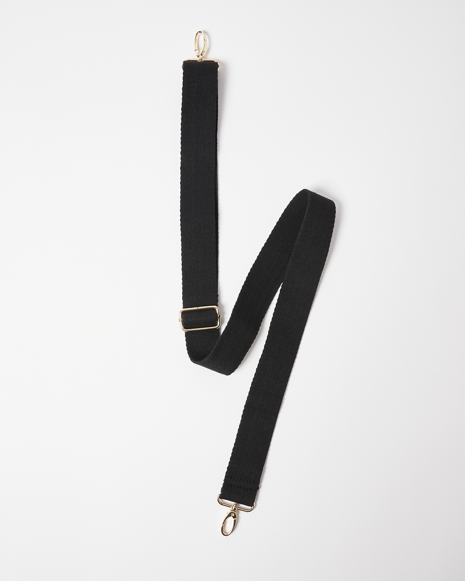 Webbing Black Replacement Bag Strap | Oliver Bonas