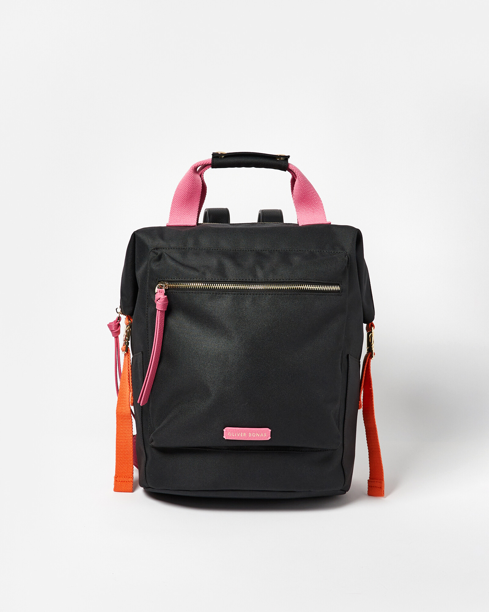 Black Slouch Colour Pop Backpack | Oliver Bonas