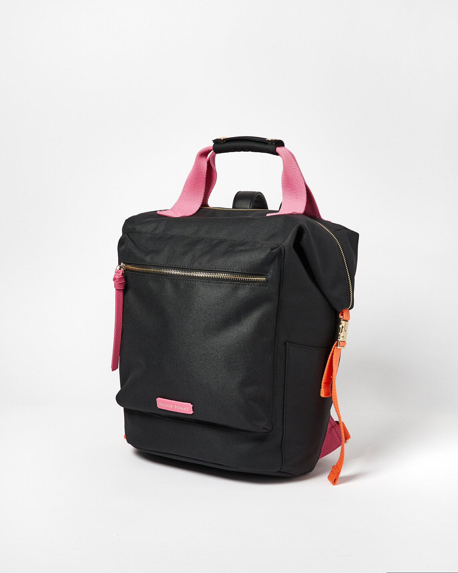 Black Slouch Colour Pop Backpack | Oliver Bonas