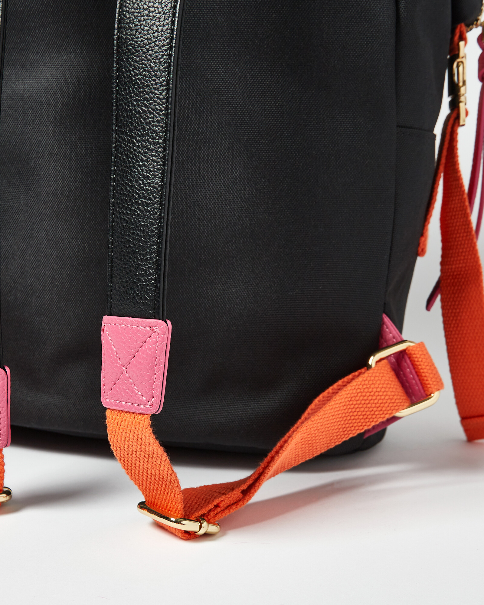 Black Slouch Colour Pop Backpack | Oliver Bonas