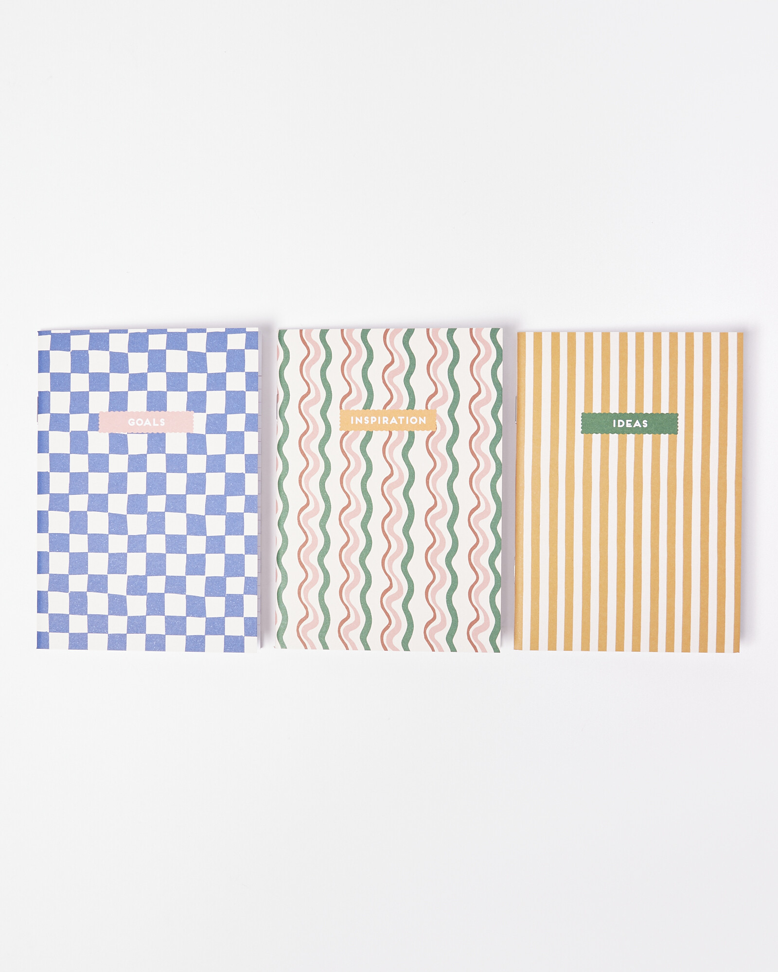 Perri Paper A6 Notebooks Set of Three | Oliver Bonas