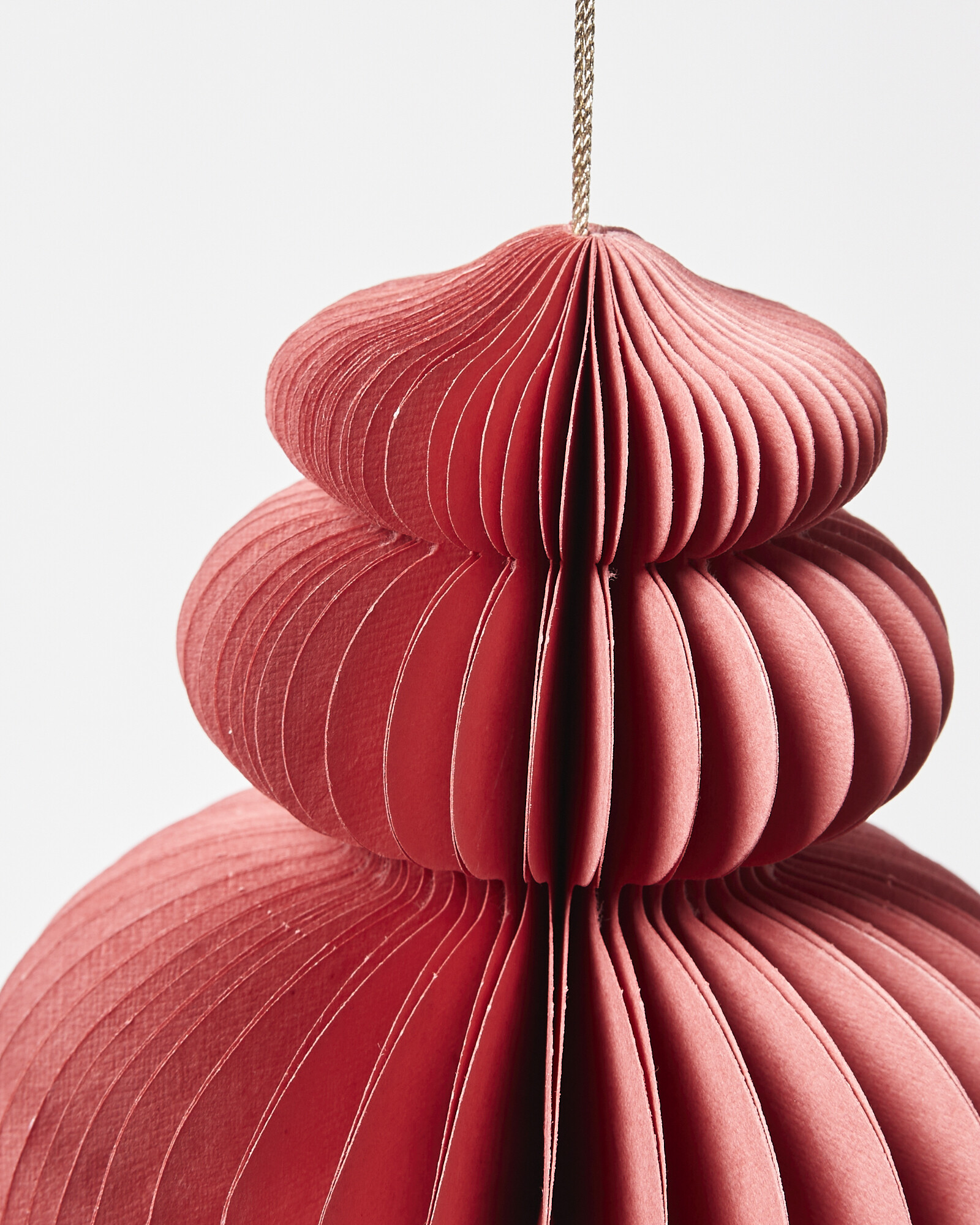 Circus Pink Paper Christmas Bauble Decoration Medium | Oliver Bonas